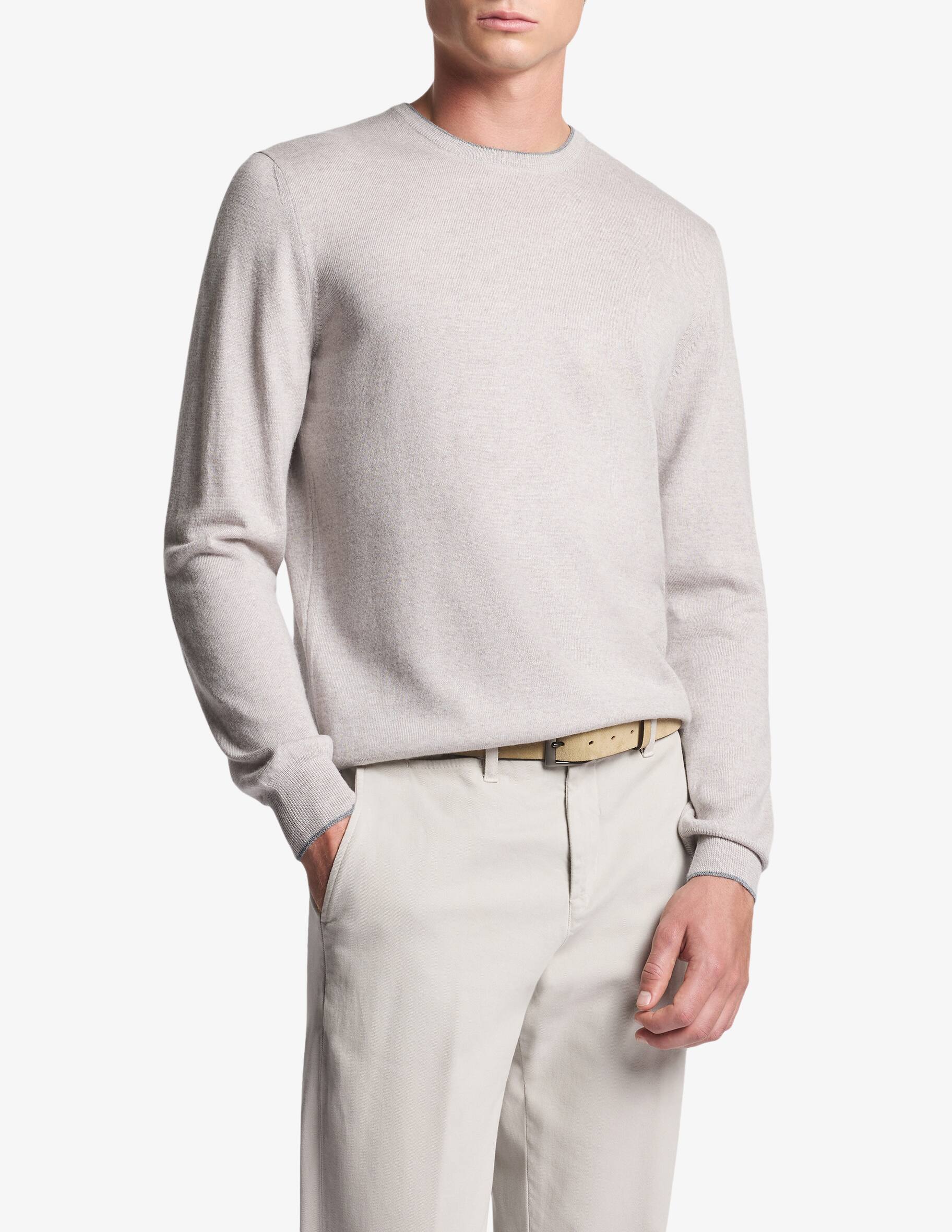 Shop Fay Elbow patch wool jumper on Rinascente