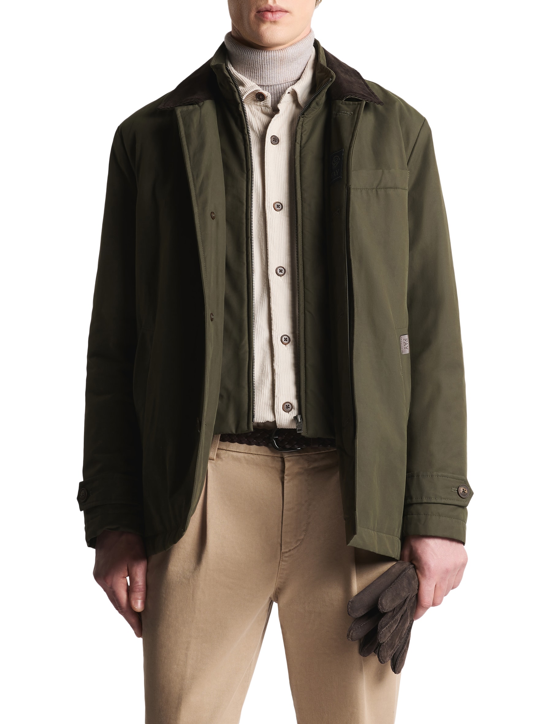 Shop Fay Morning raincoat on Rinascente