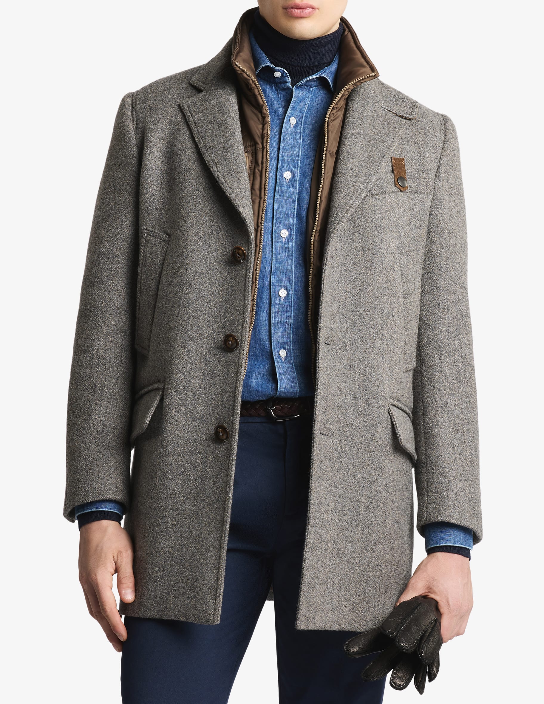 Shop Fay Driving coat on Rinascente