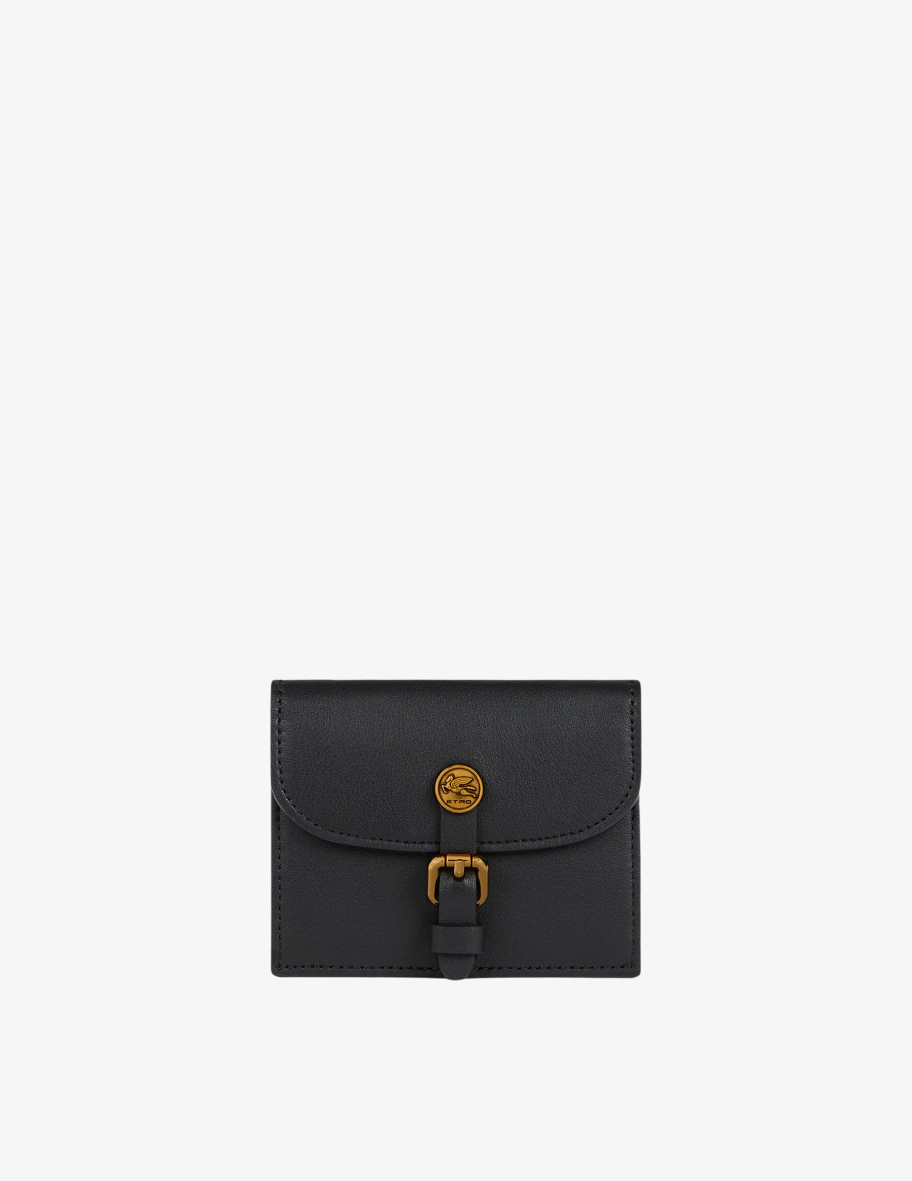 Shop ETRO Leather Pony card holder on Rinascente