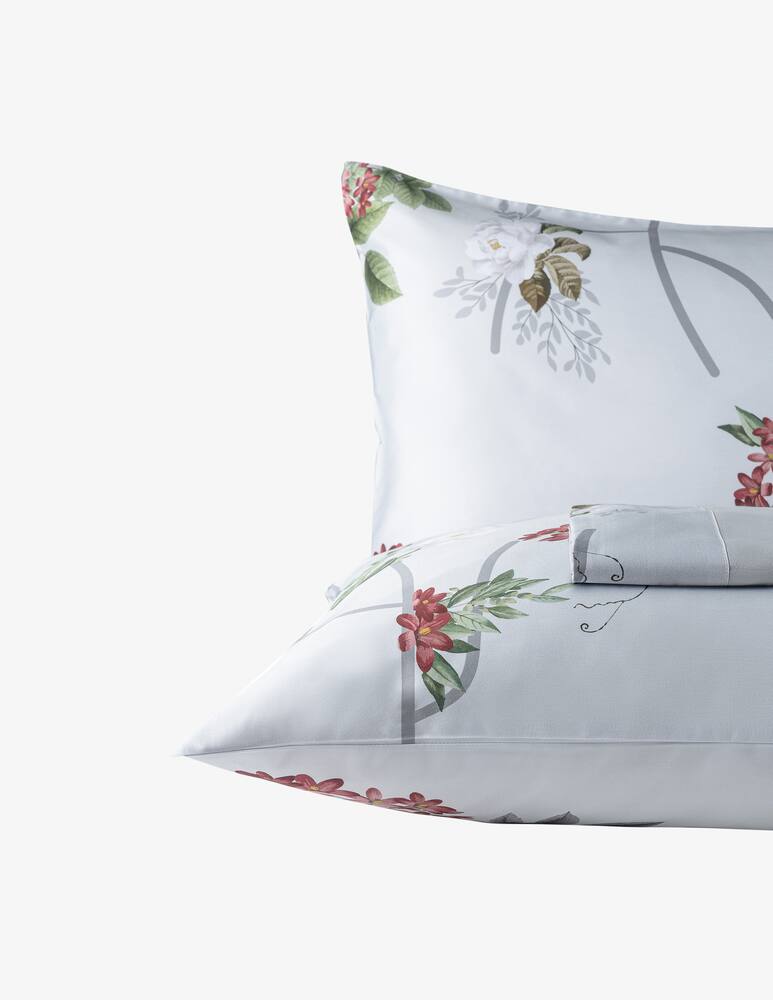 Shop Rivolta Carmignani Bristol Linen Sheet Set - Grey on Rinascente