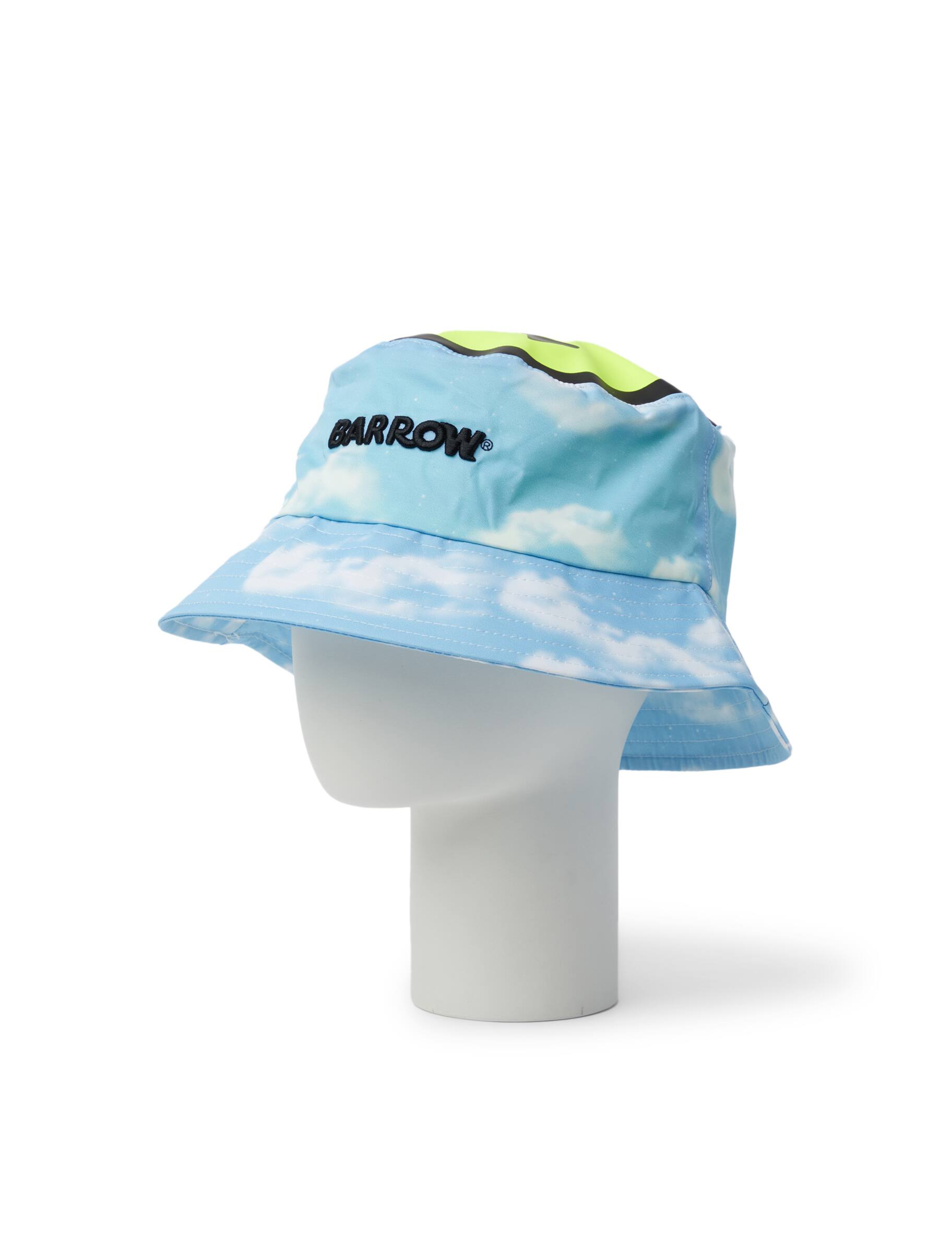 Shop Barrow Nuvole bucket hat - light blue on Rinascente