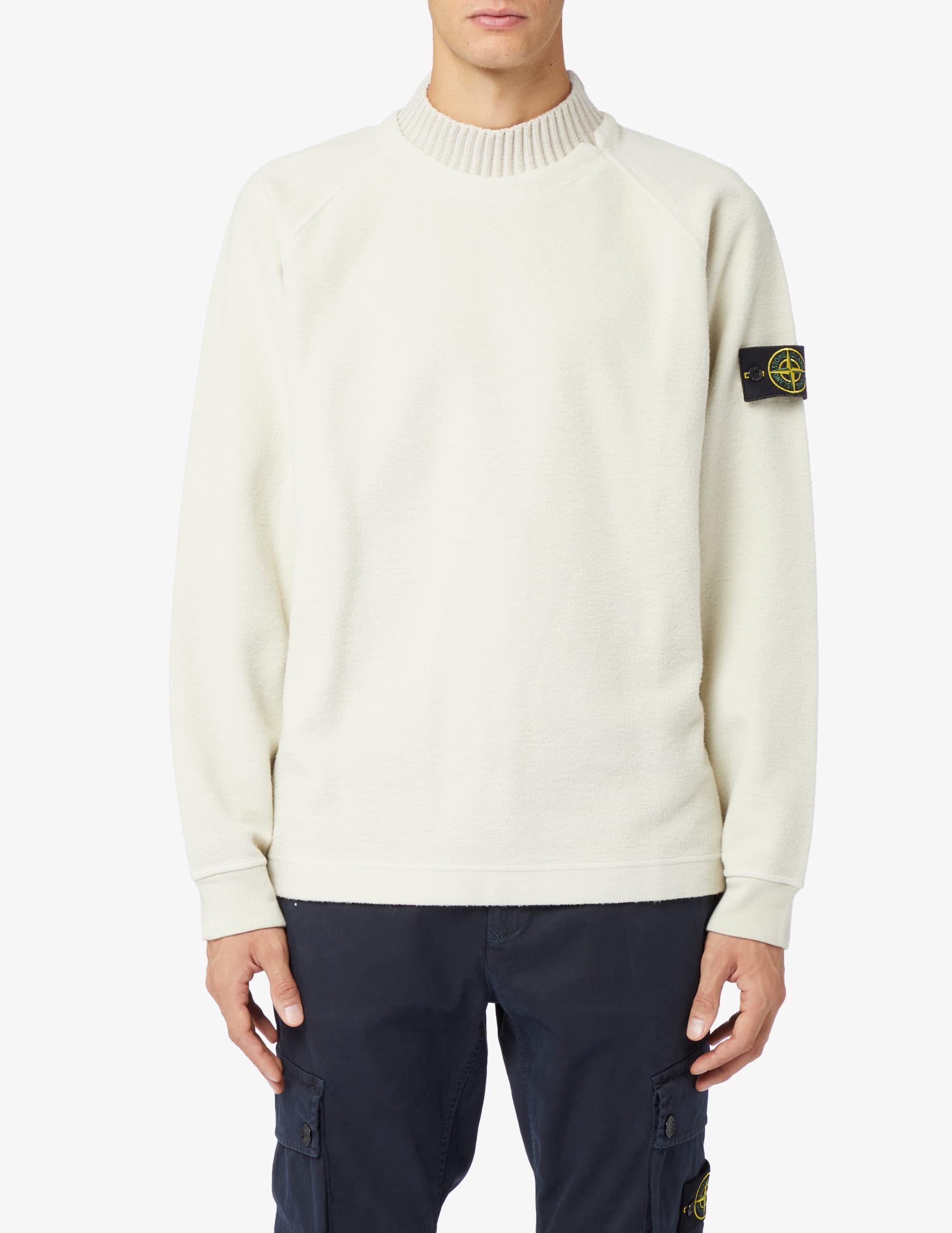 Shop Stone Island Pile top on Rinascente