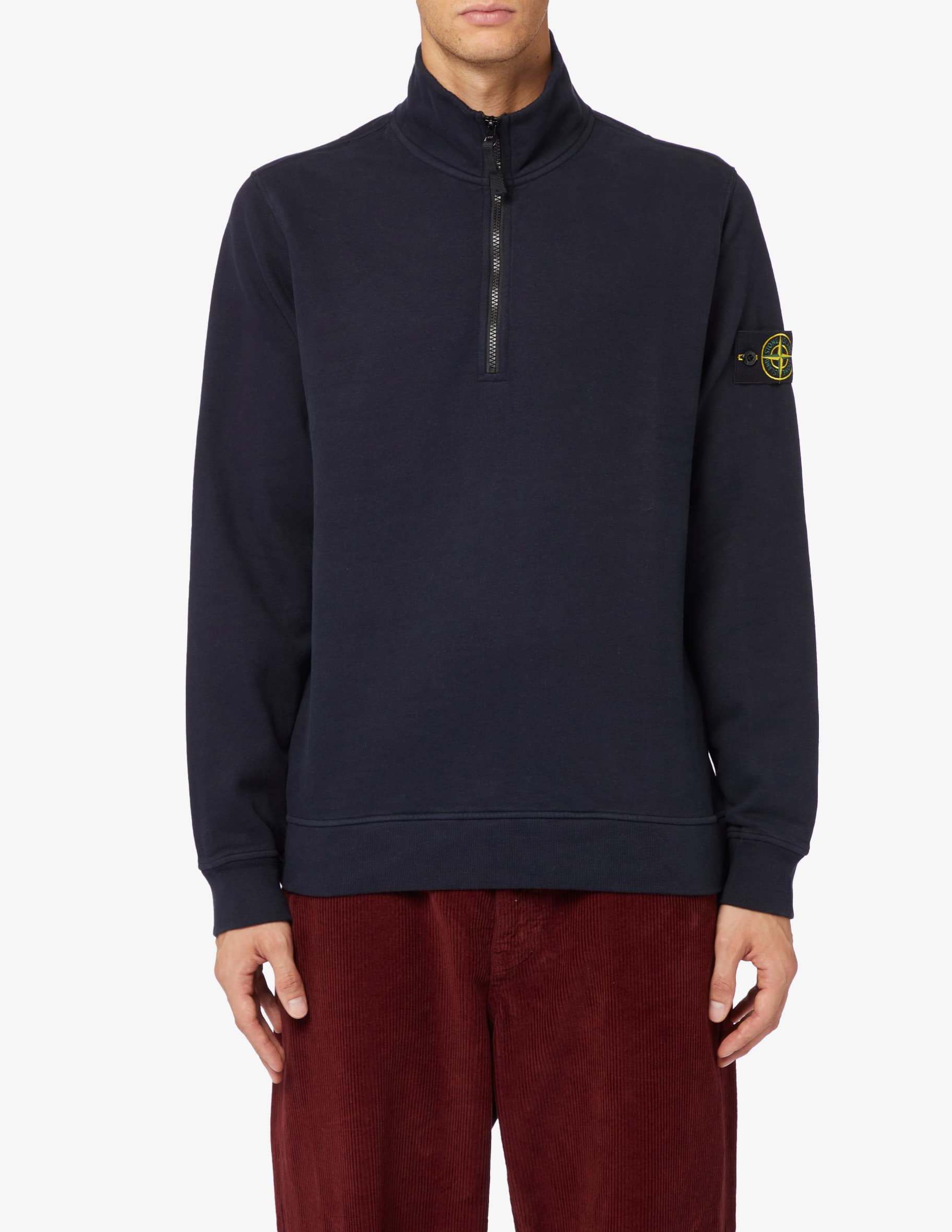 Shop Stone Island Buttons hoodie on Rinascente