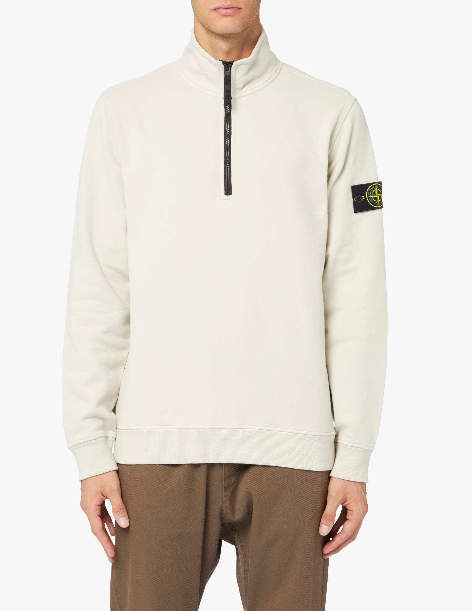 Shop Stone Island Buttons hoodie on Rinascente