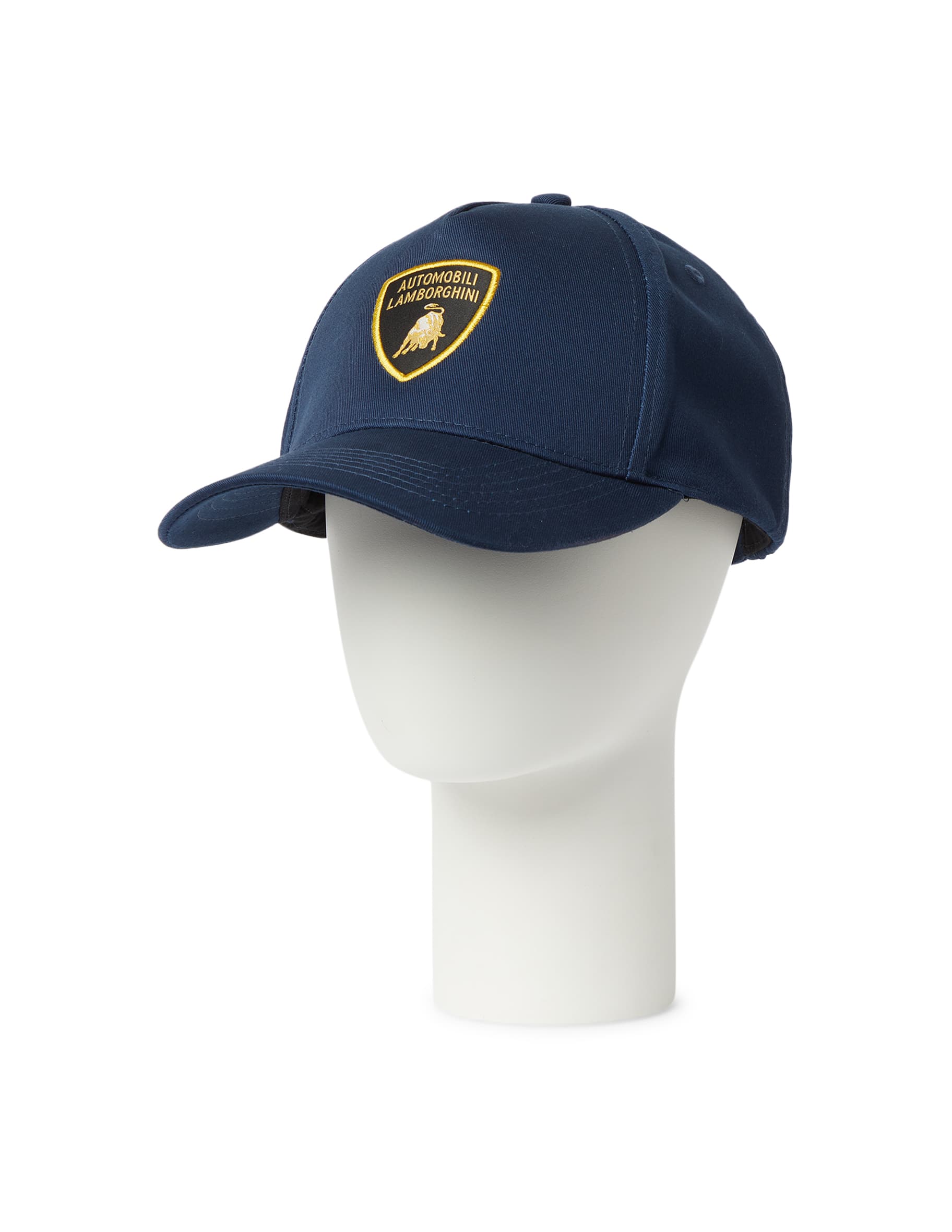 Shop Lamborghini Cotton logo baseball cap on Rinascente