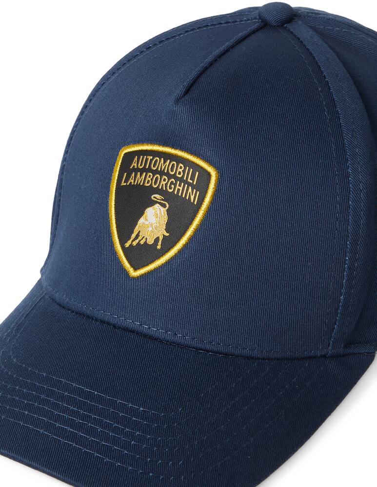 Shop Lamborghini Cotton logo baseball cap on Rinascente