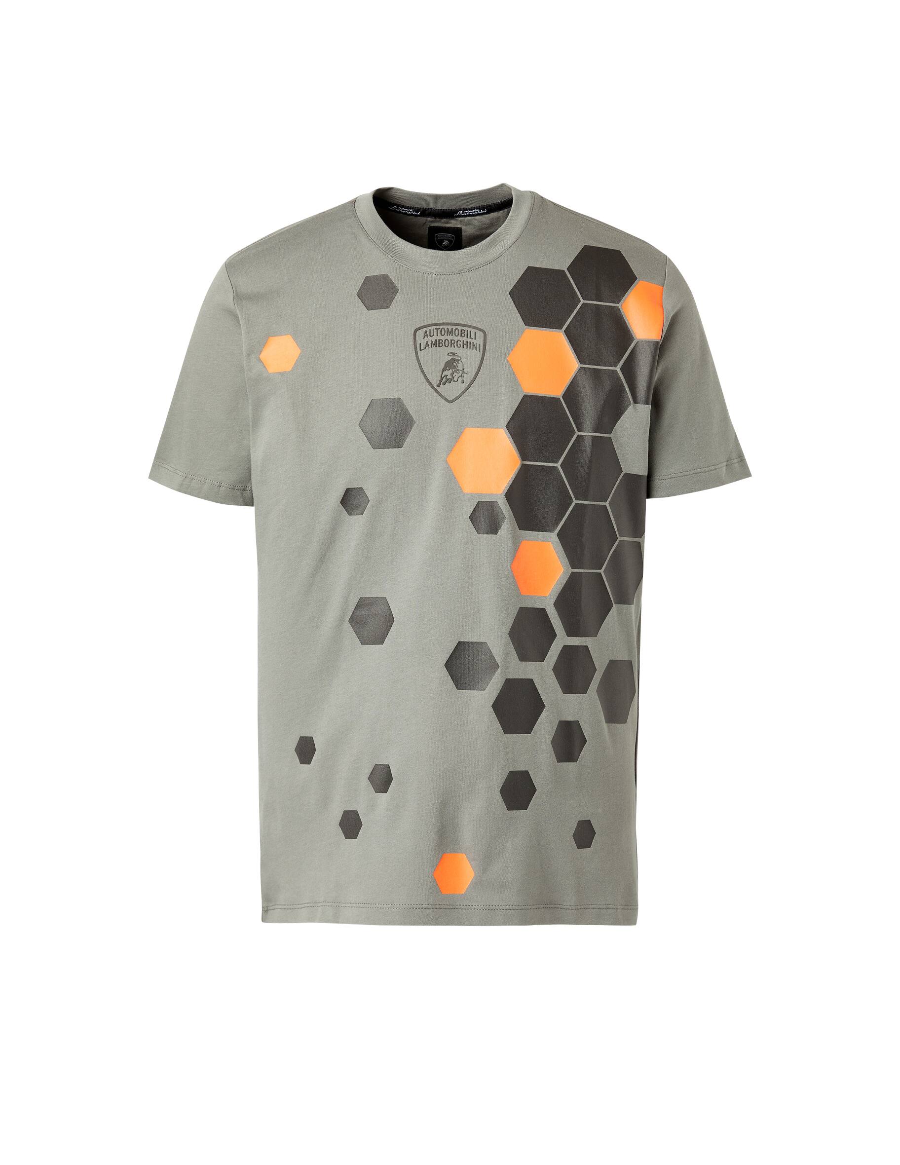 Shop Lamborghini Jersey hexagons t-shirt on Rinascente