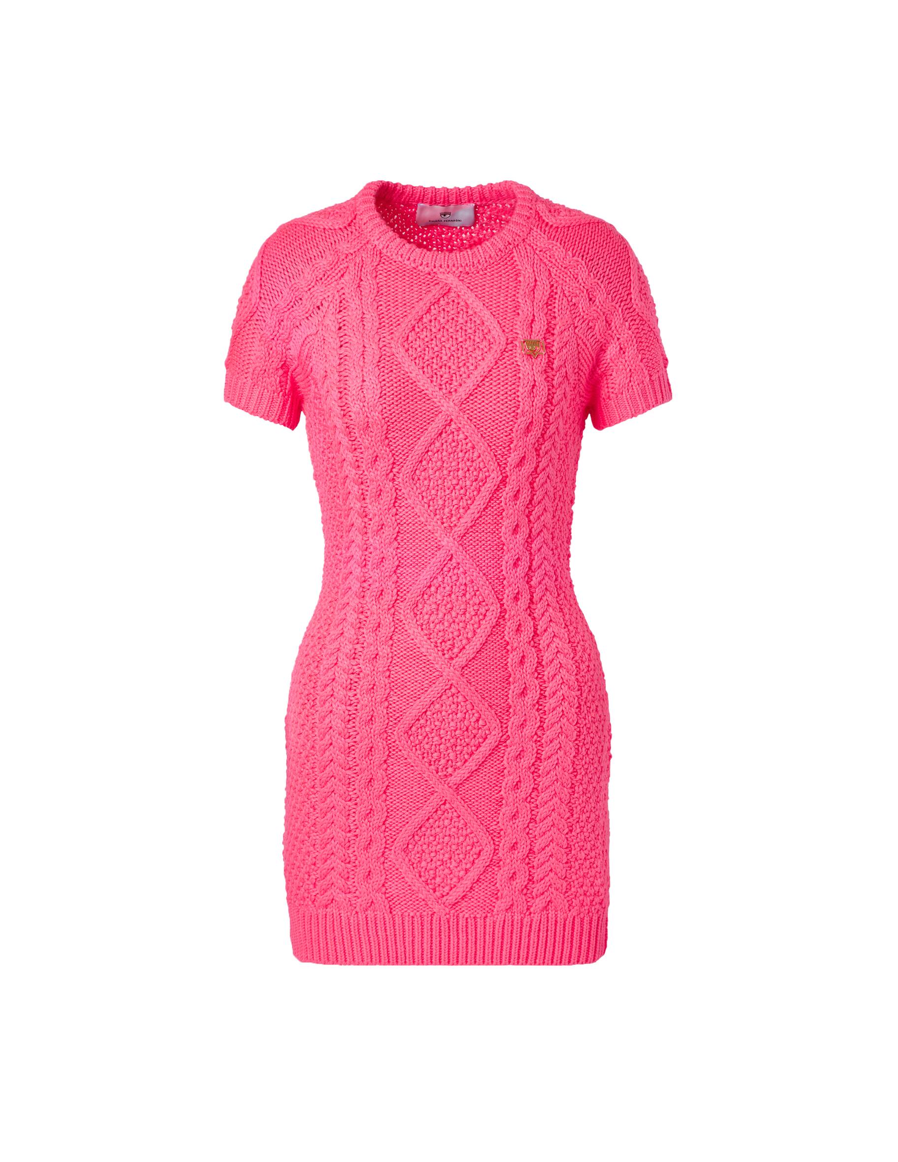 Shop Chiara Ferragni Cable Fluo mini dress on Rinascente