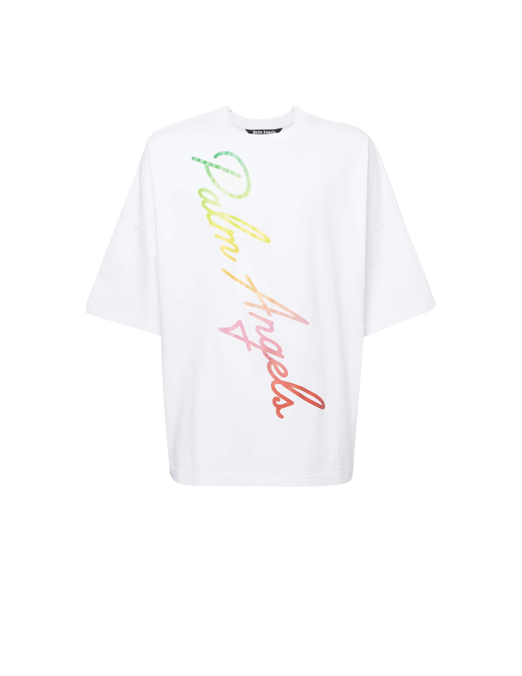 Acquista Palm Angels Maglietta manica corta loose miami logo su Rinascente