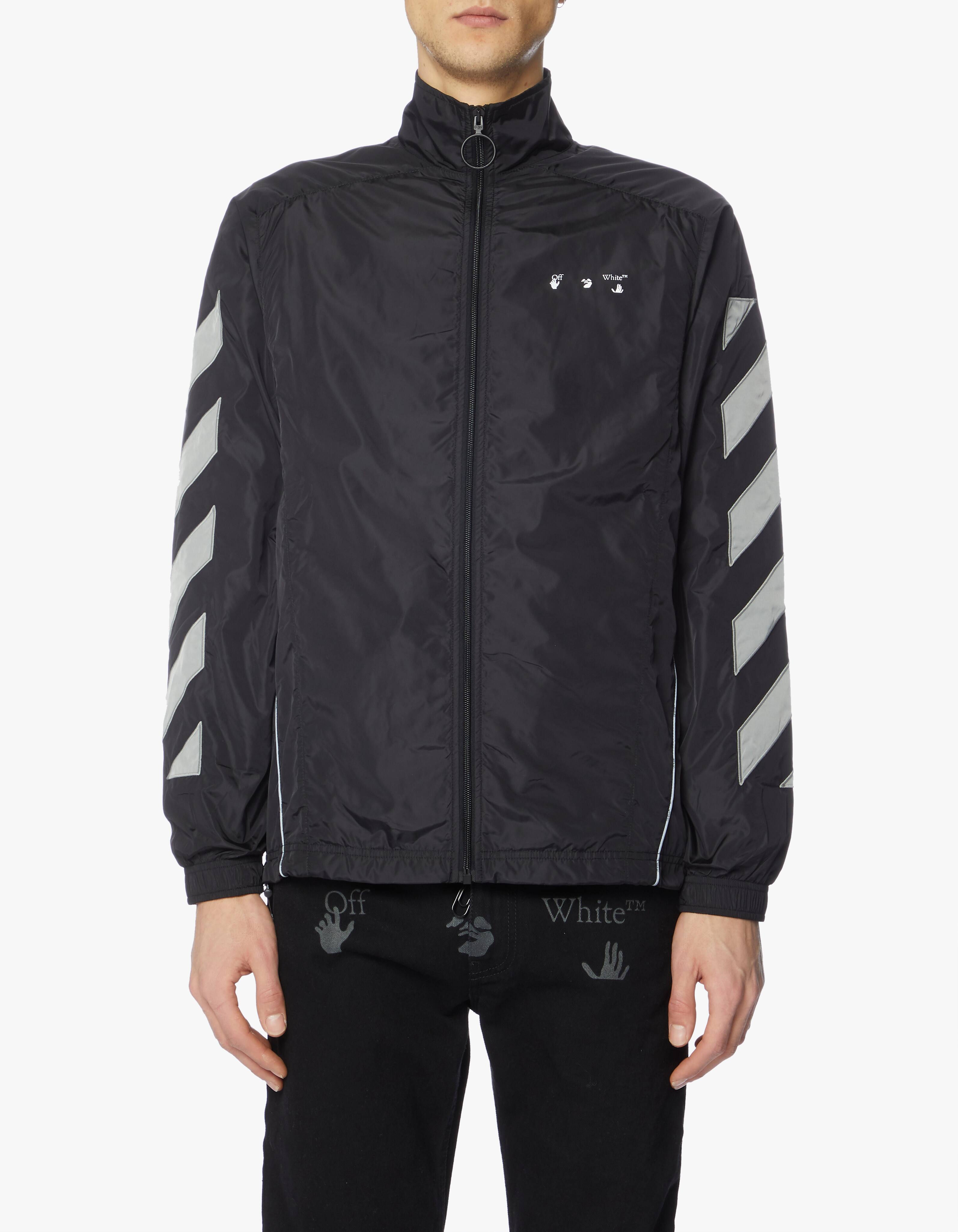 Acquista Off-White Felpa tracktop diagonal su Rinascente