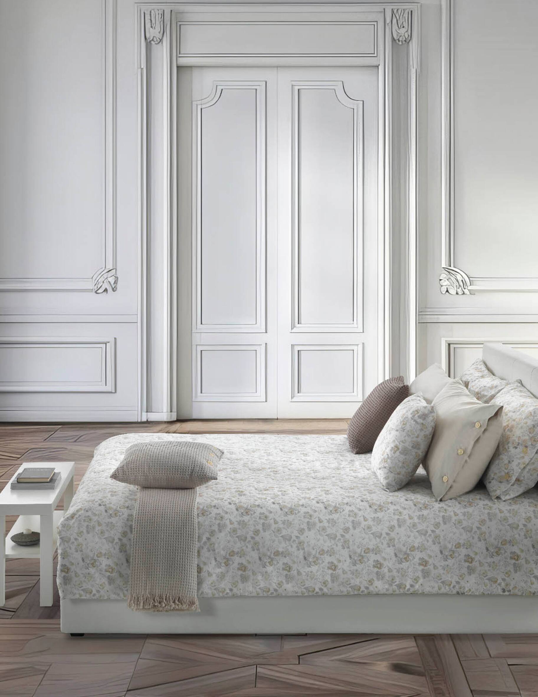 Shop Bellora Set of sheets Soft Stripes on Rinascente