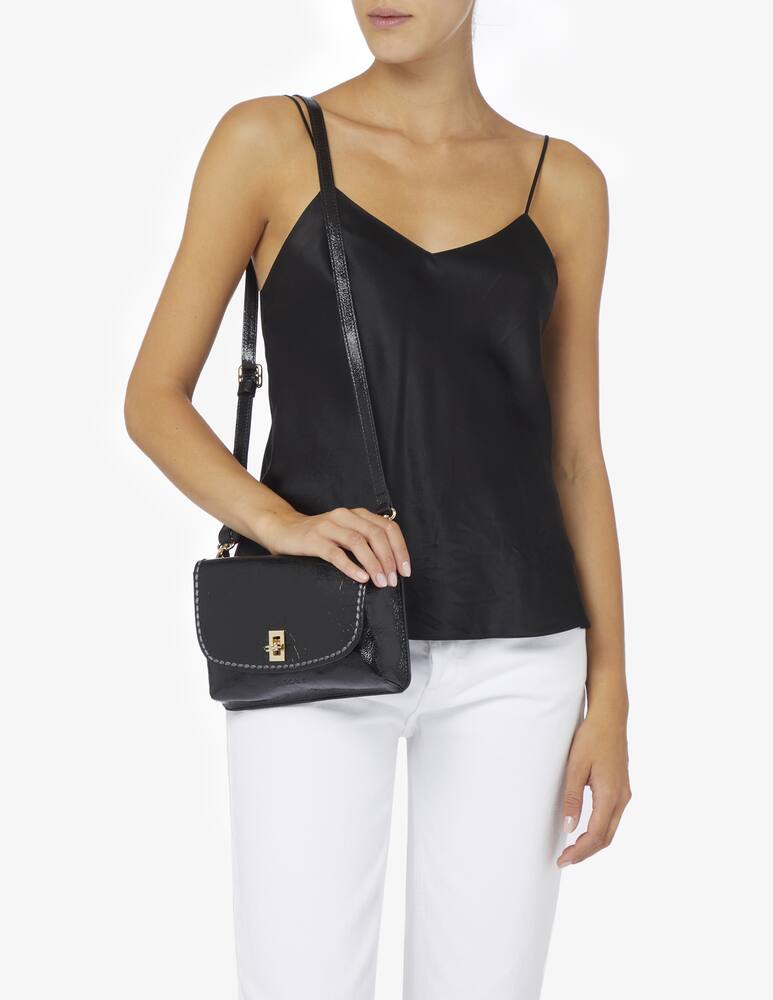 Shop Plinio Visonà Nalpak flap S shoulder bag on Rinascente