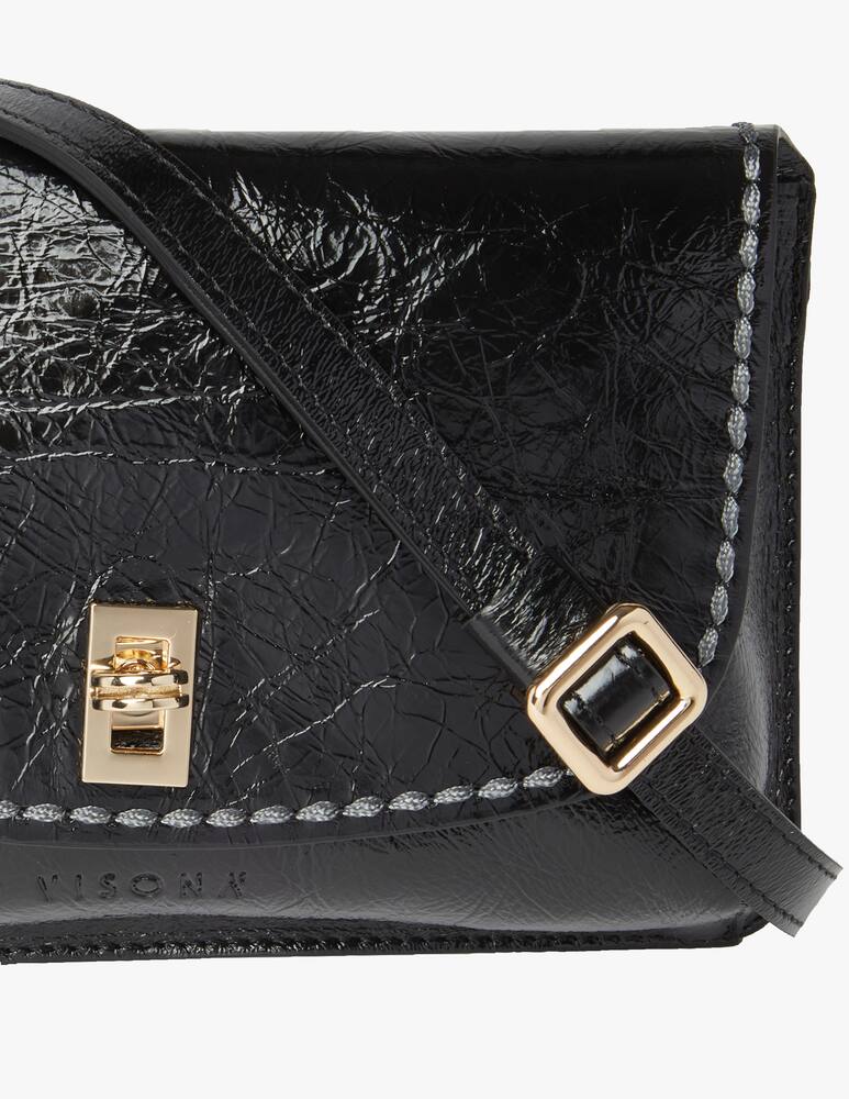 Shop Plinio Visonà Nalpak flap S shoulder bag on Rinascente