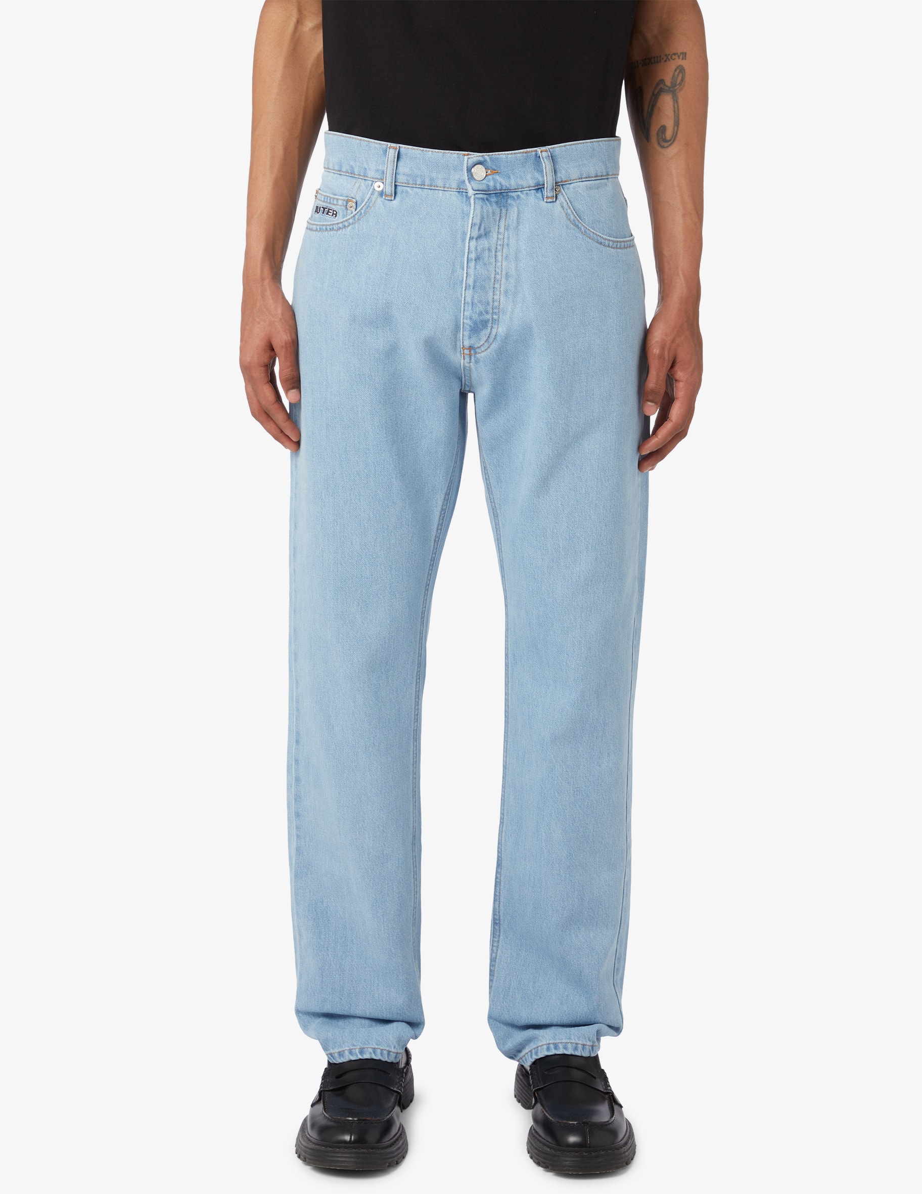 Shop Iuter Regular fit denim jeans on Rinascente