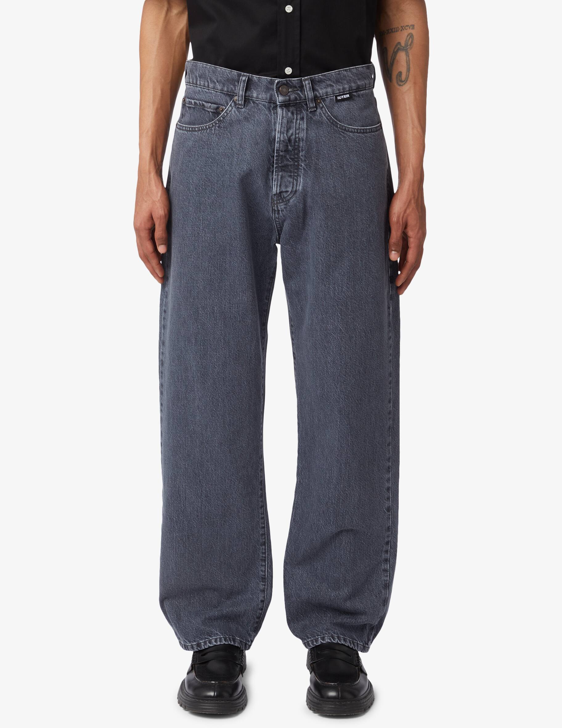 Shop Iuter Loose denim on Rinascente