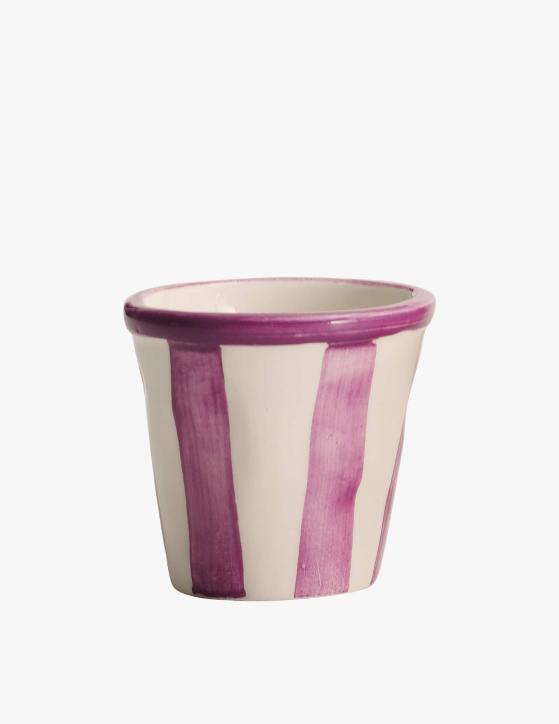 Shop Zafferano Lido Righe Small Cups Set 6 Pcs on Rinascente