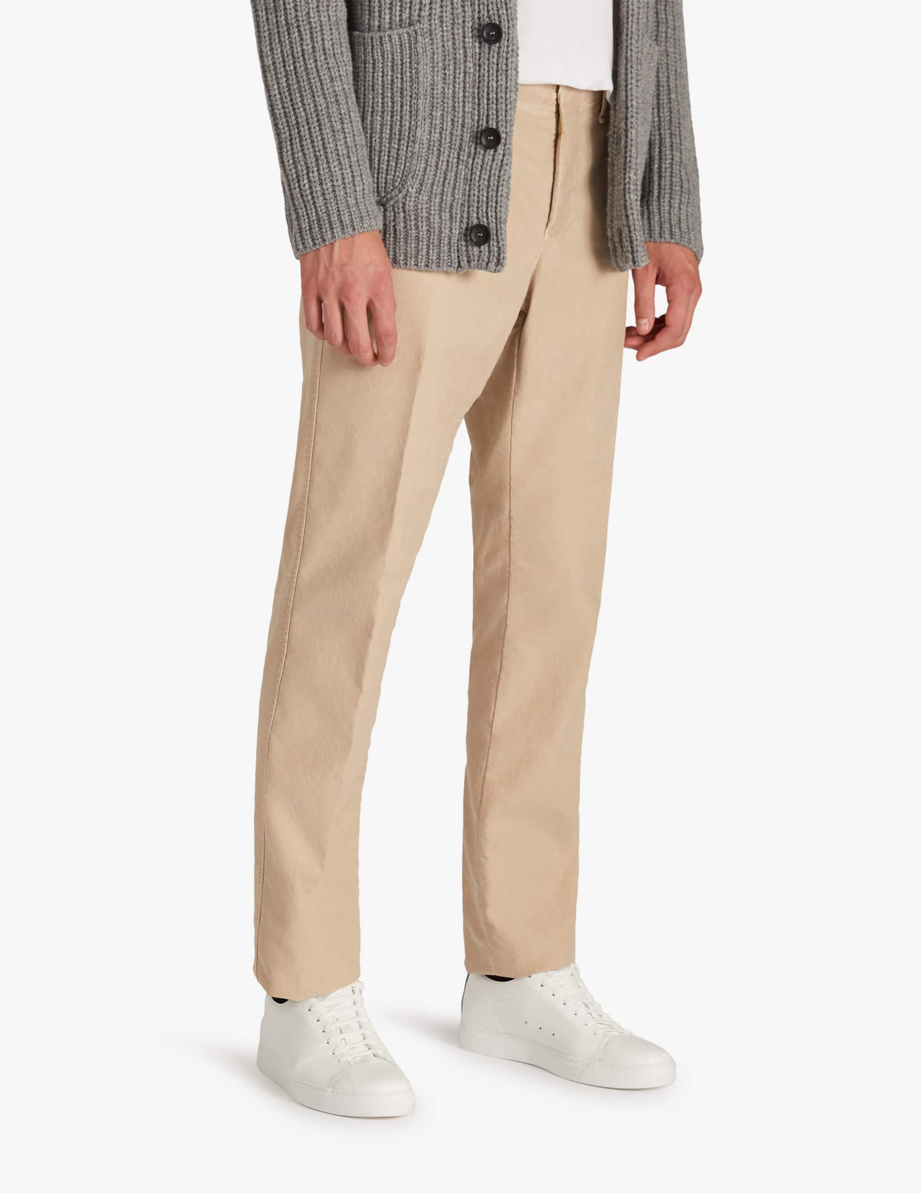 Shop Slowear Incotex Certified tricochino slim fit trousers on Rinascente