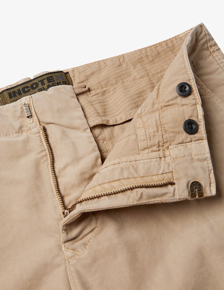 Shop Slowear Incotex Certified tricochino slim fit trousers on Rinascente