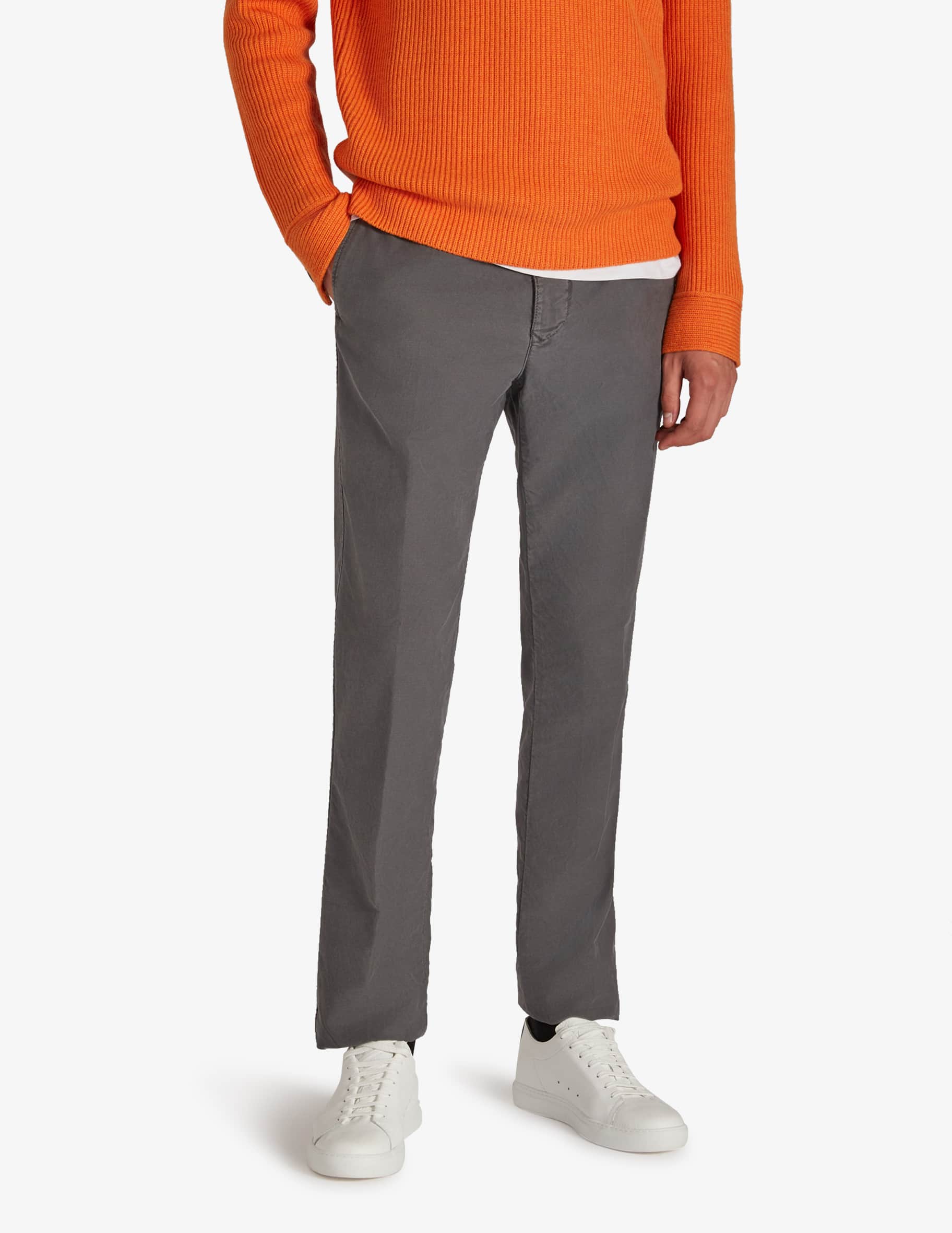 Shop Slowear Incotex Certified tricochino slim fit trousers on Rinascente