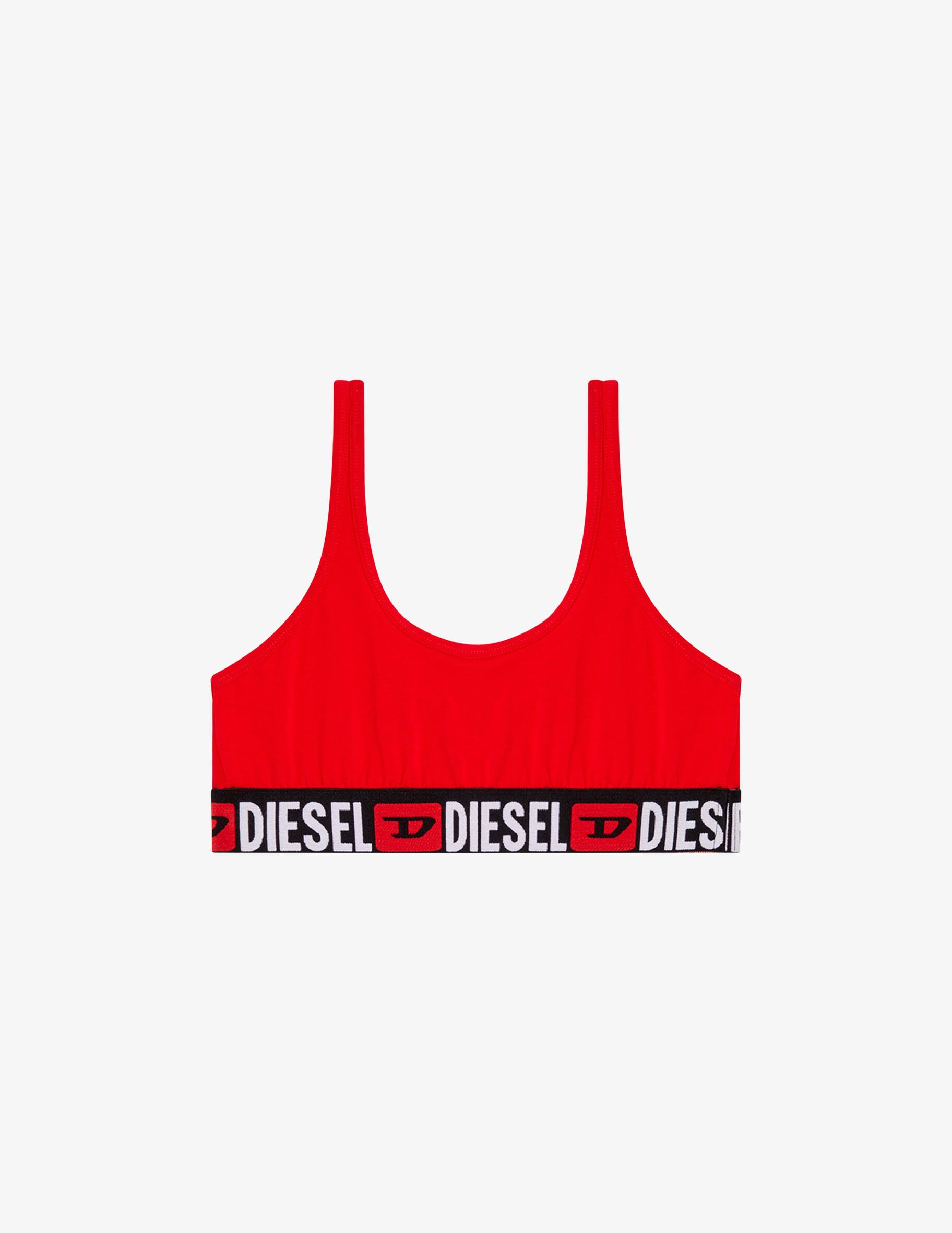 Shop Diesel Logo bralette on Rinascente