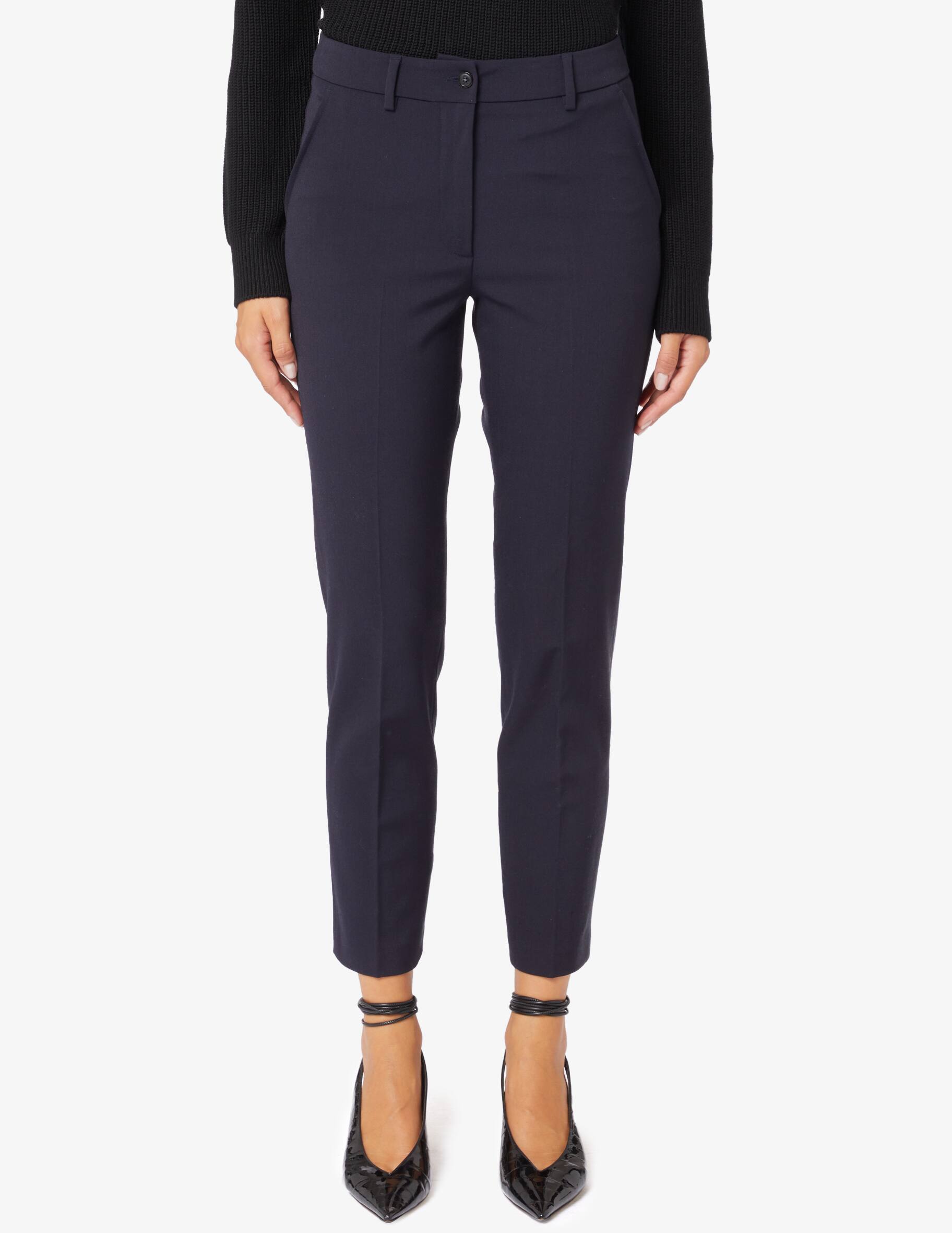Shop SEVENTY Slim-fit trousers on Rinascente
