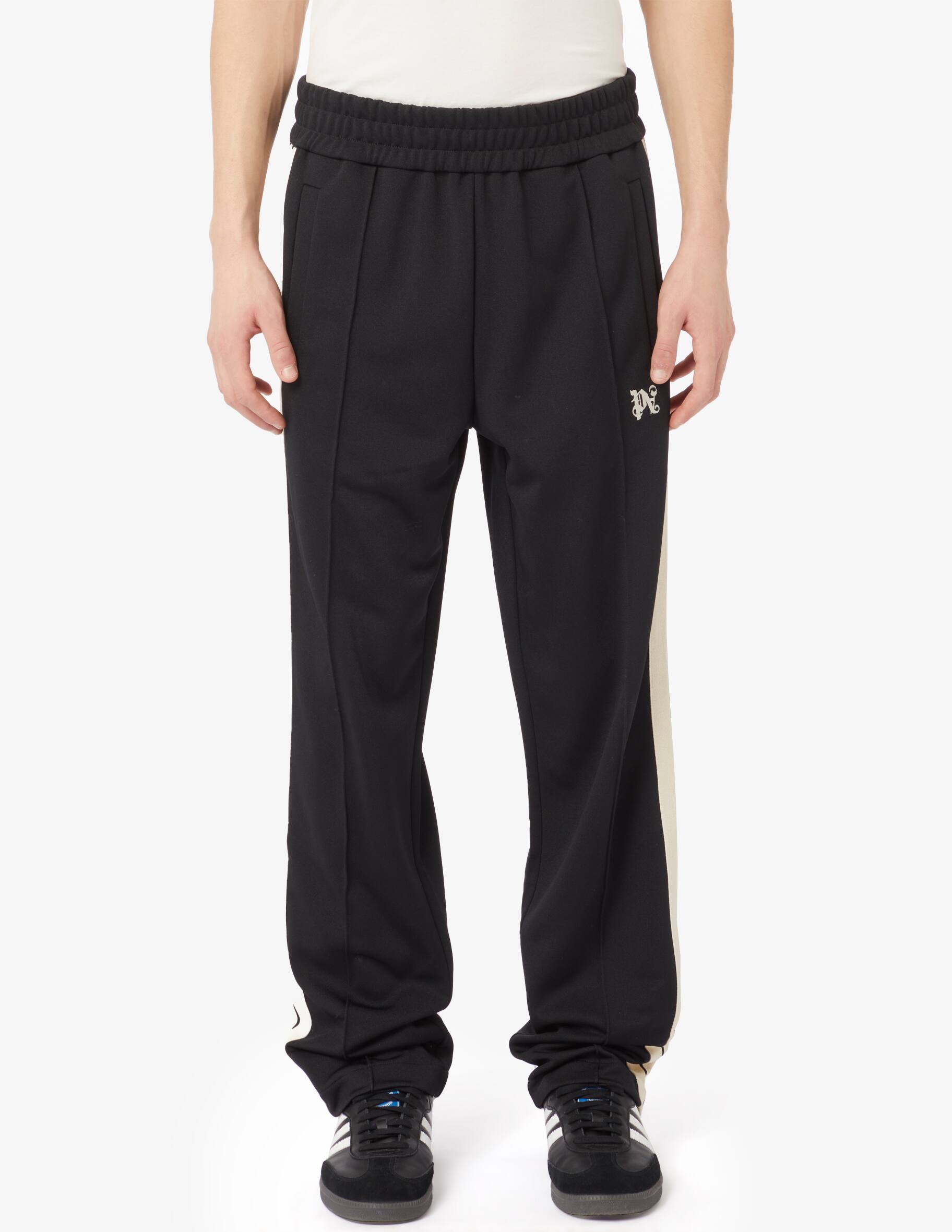 Acquista Palm Angels Pantaloni track monogram su Rinascente