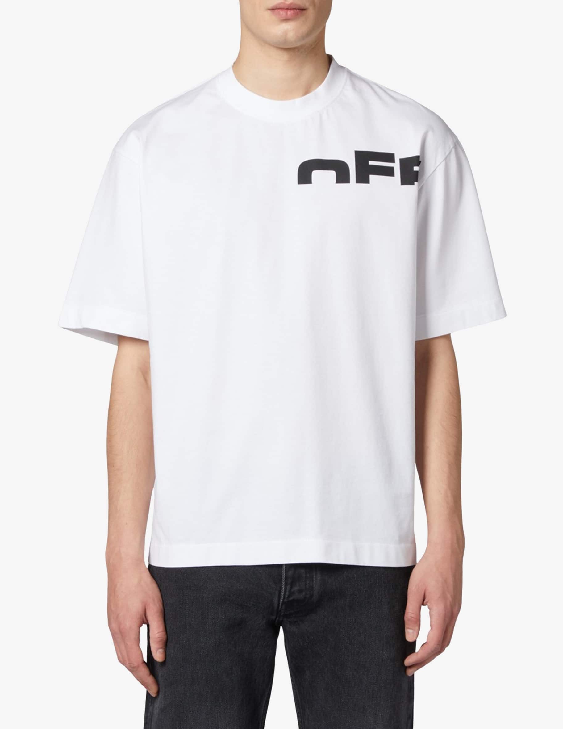 Shop Off-White Skate logo t-shirt on Rinascente