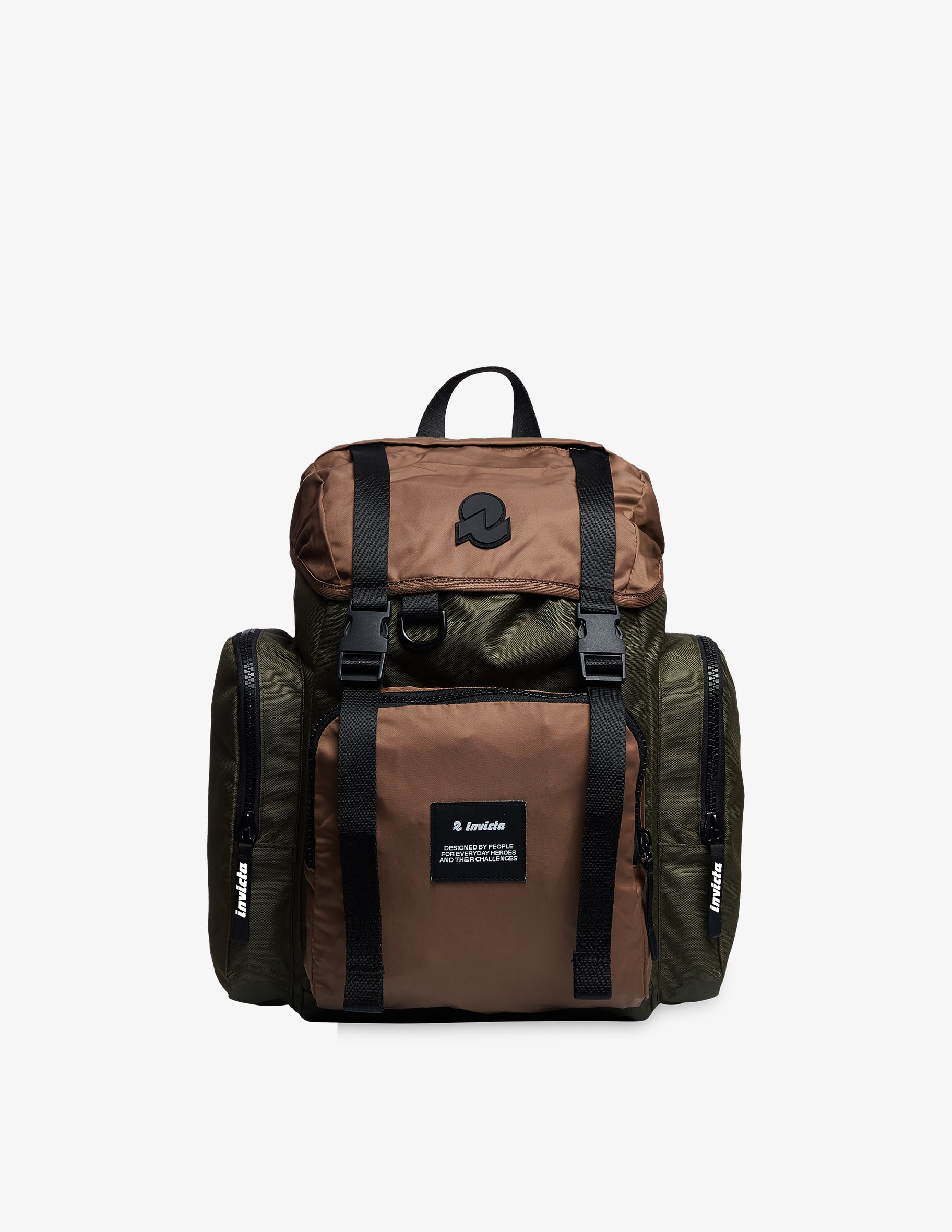 Shop Invicta Backpack - Green on Rinascente