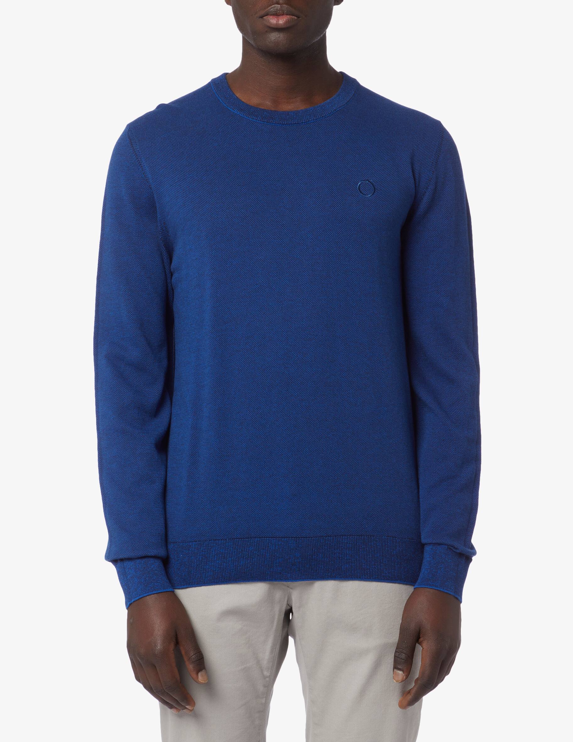 Shop Trussardi Rice grain crewneck jumper on Rinascente