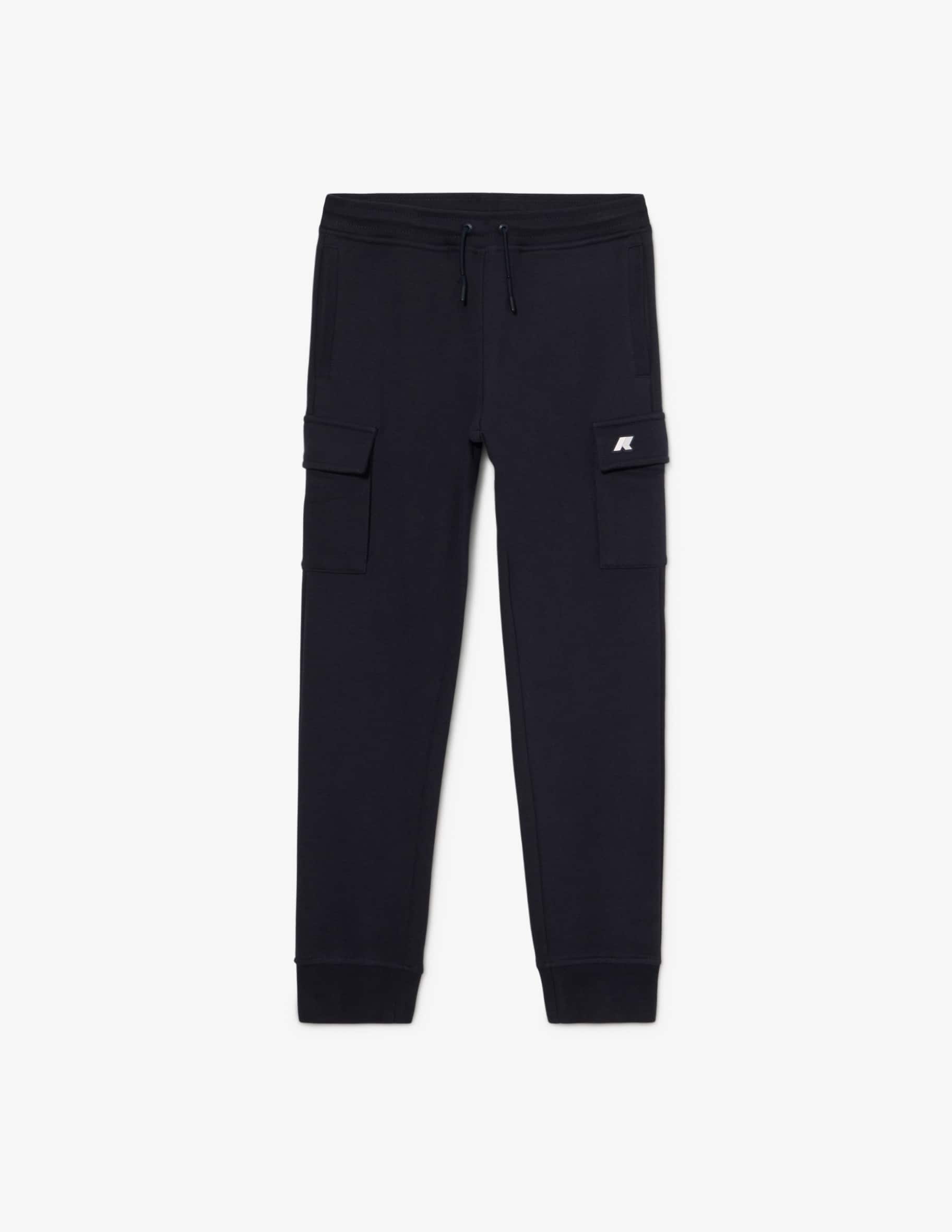 Shop K-Way Mick fleece cargo trousers on Rinascente