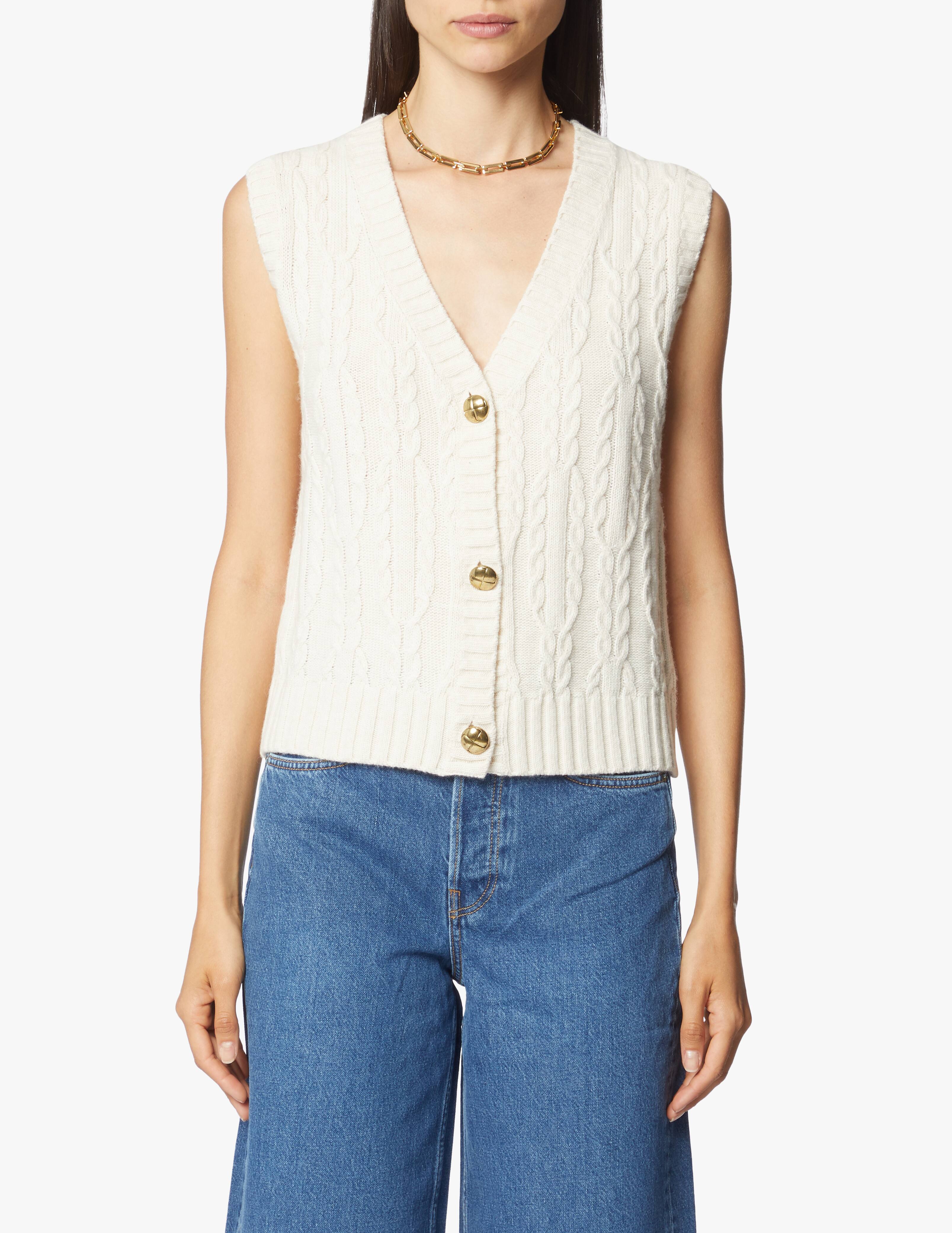 Acquista Marella Gilet in misto lana Vicky su Rinascente