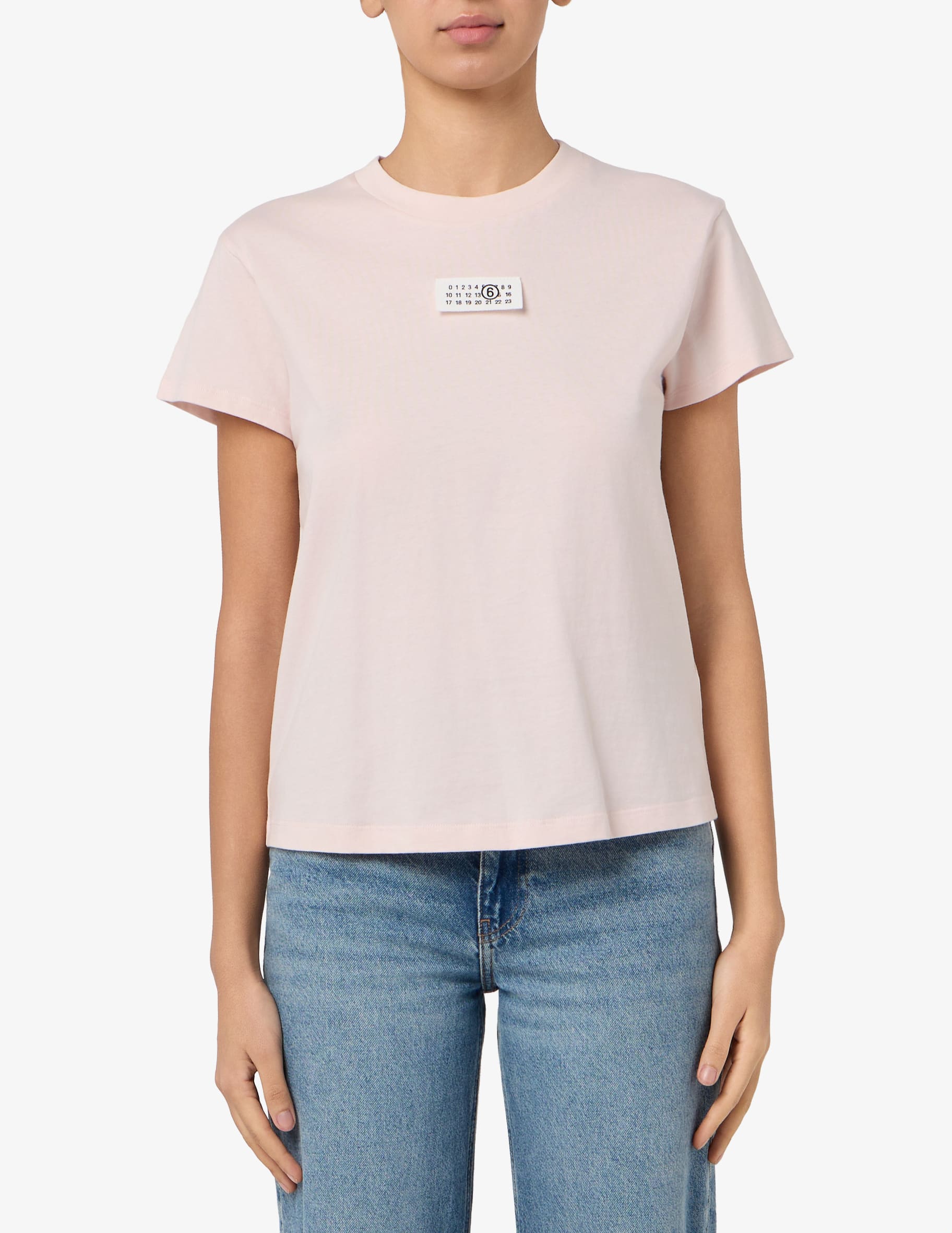 Acquista MM6 Maison Margiela T-shirt logo label su Rinascente