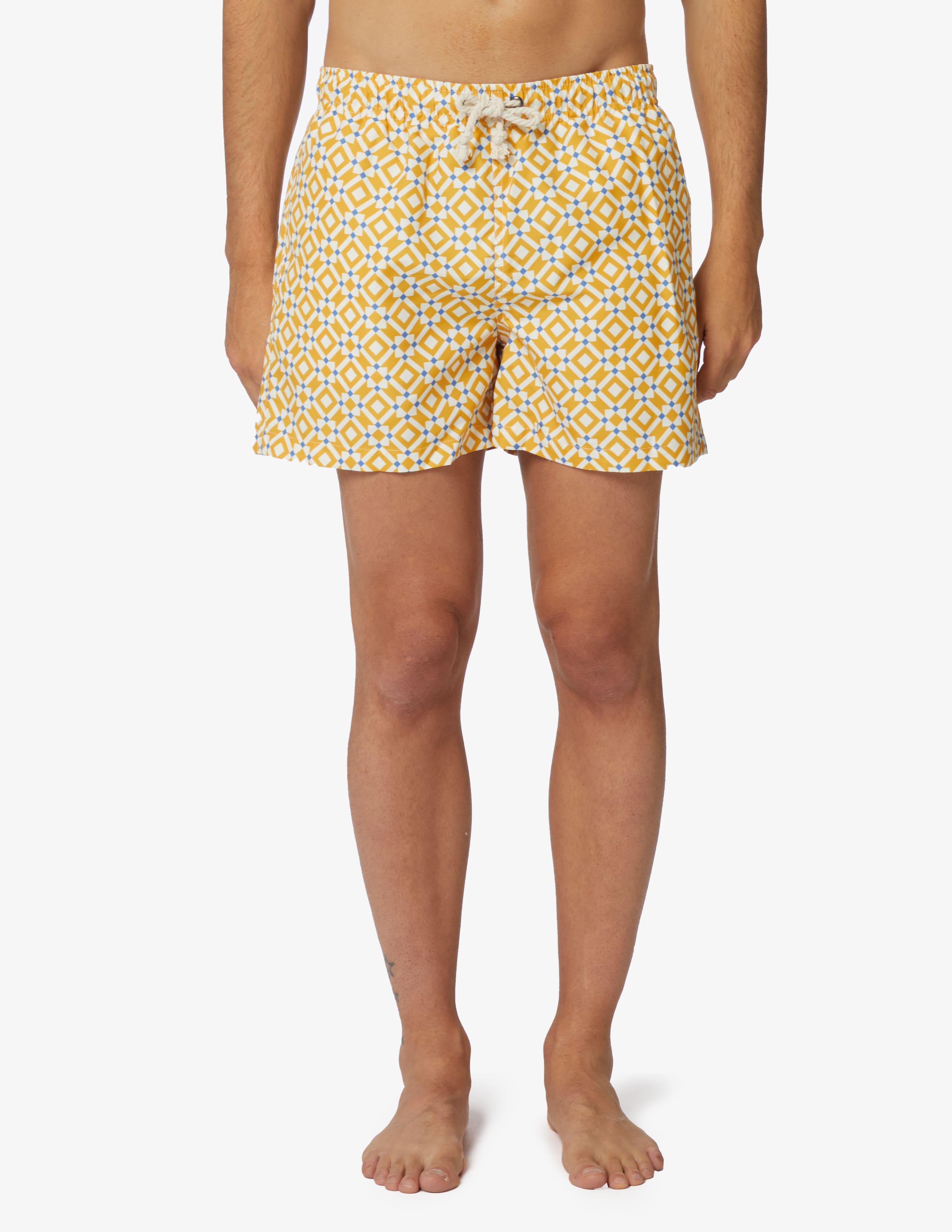 Shop Gassa D'Amante Taormina sustainable swim shorts on Rinascente