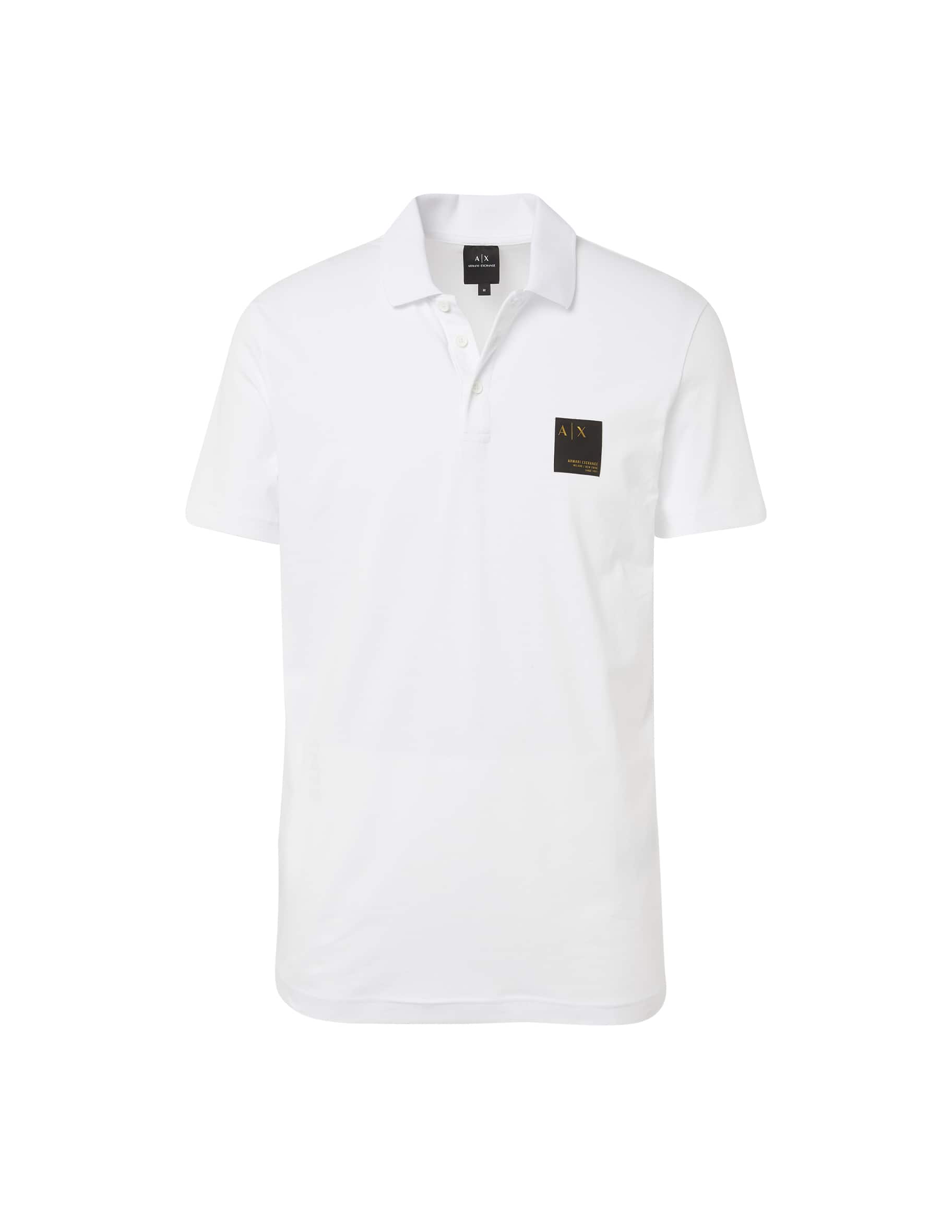 Shop Armani Exchange Patch polo on Rinascente