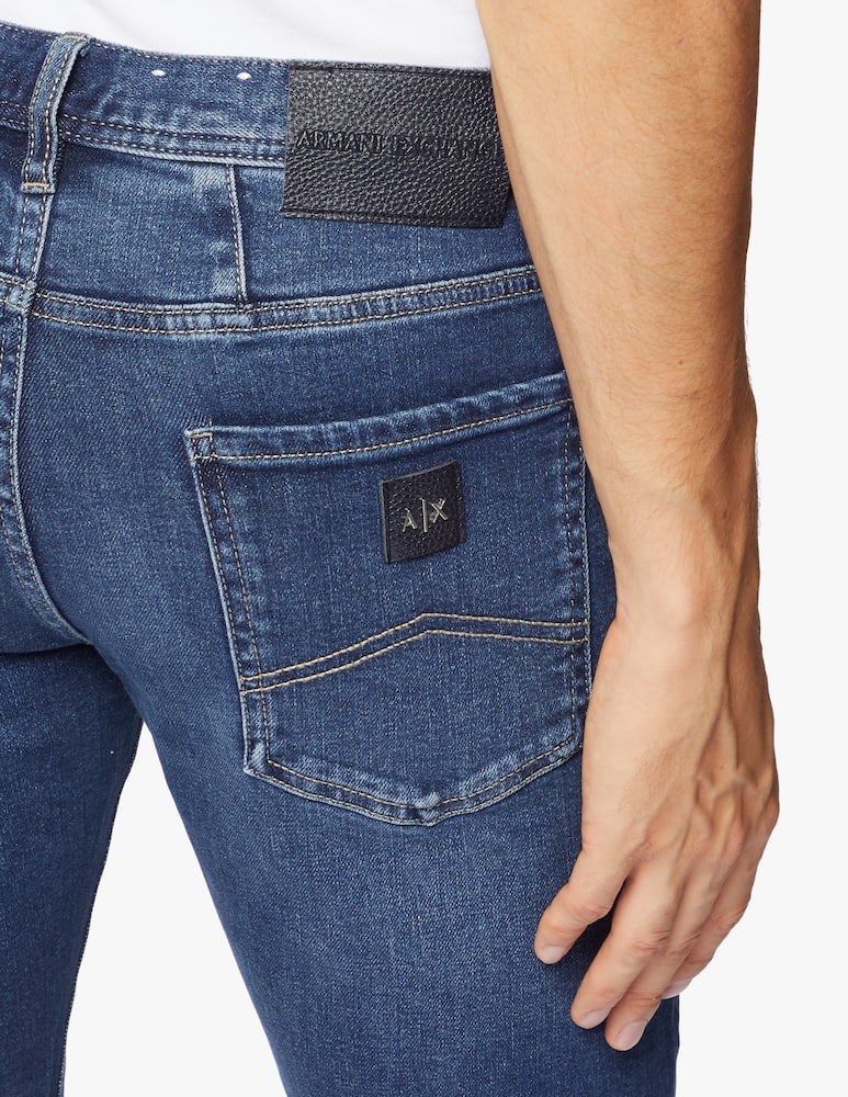 Shop Armani Exchange J13 slim jeans on Rinascente