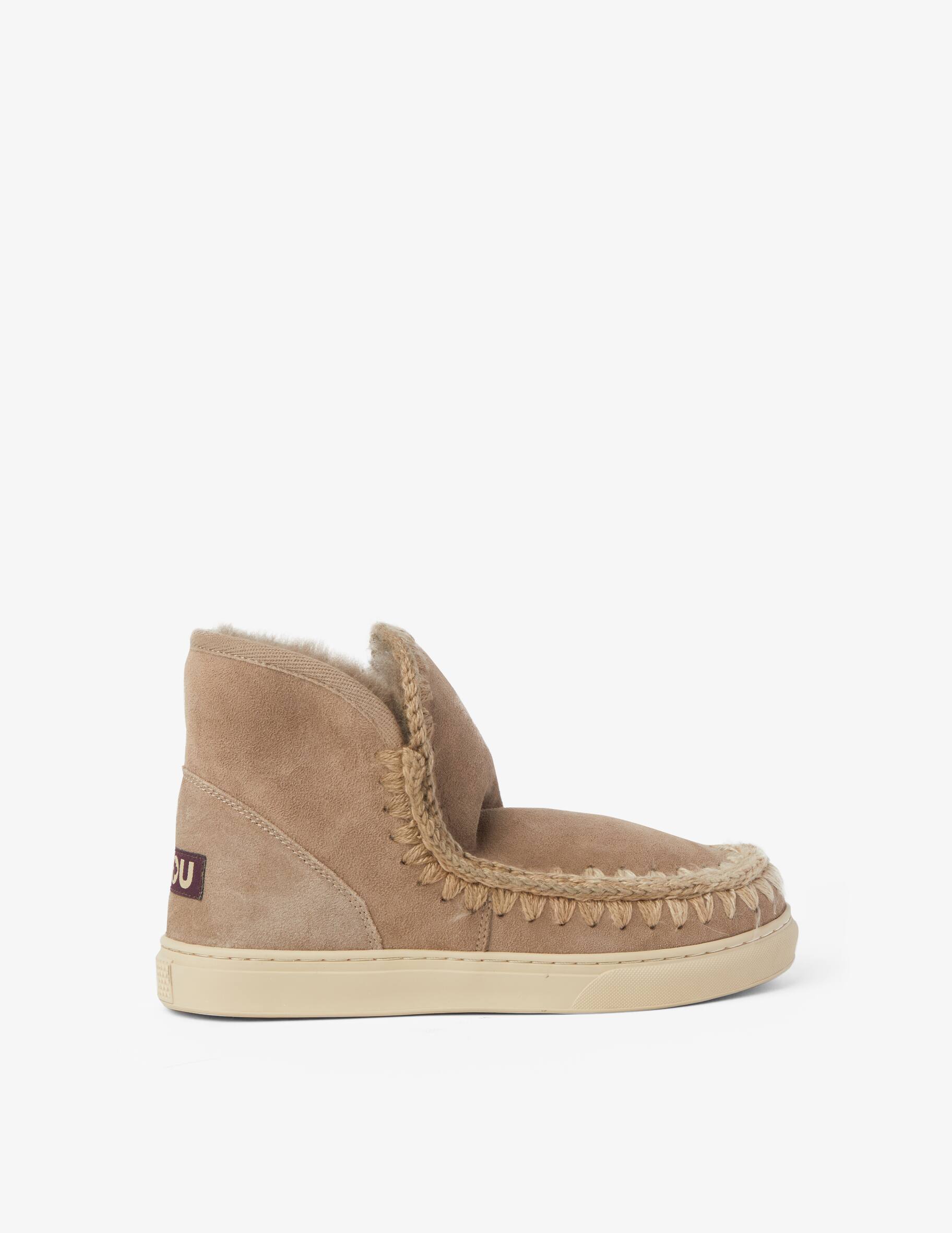 Shop Mou Eskimo boots - Beige on Rinascente