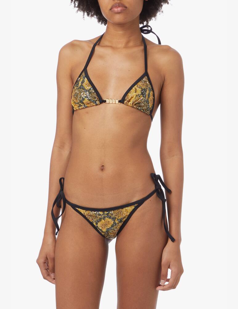 Acquista GCDS Bikini a triangolo - giallo su Rinascente