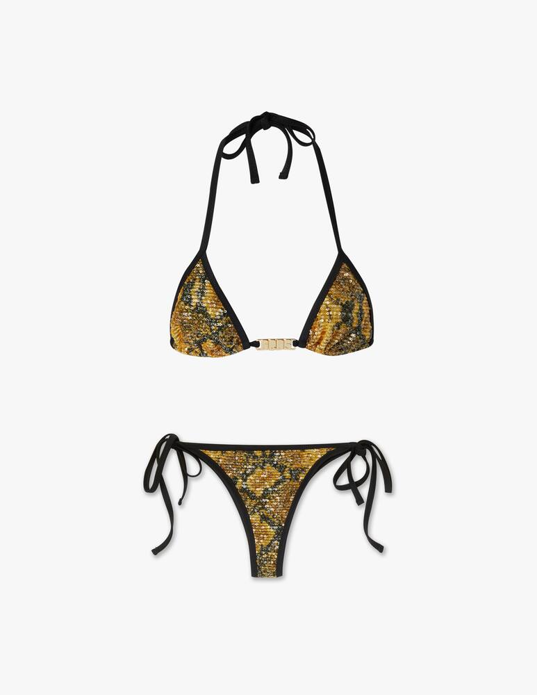 Acquista GCDS Bikini a triangolo - giallo su Rinascente