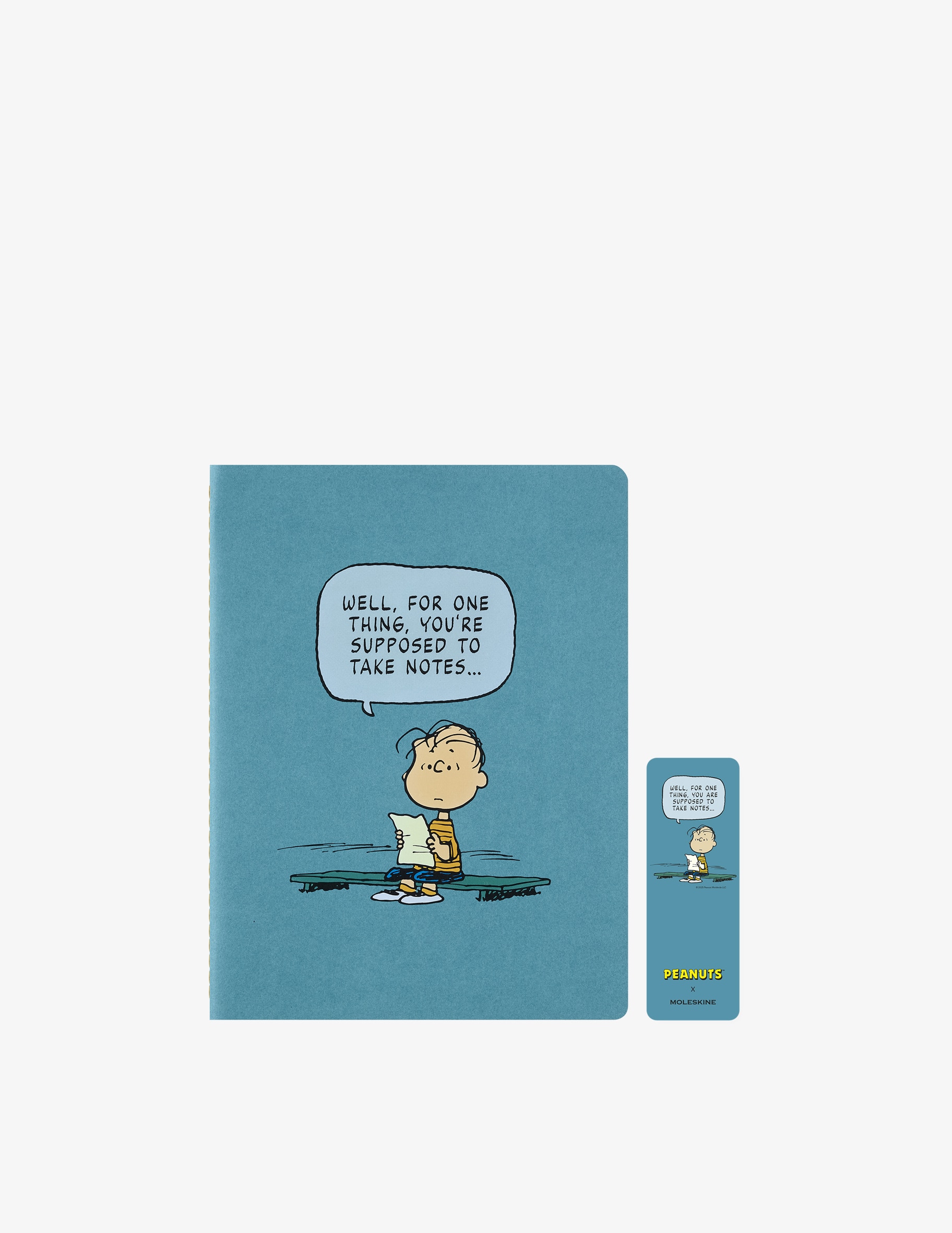 Shop Moleskine Le Peanuts Linus Single Cahier Xl on Rinascente
