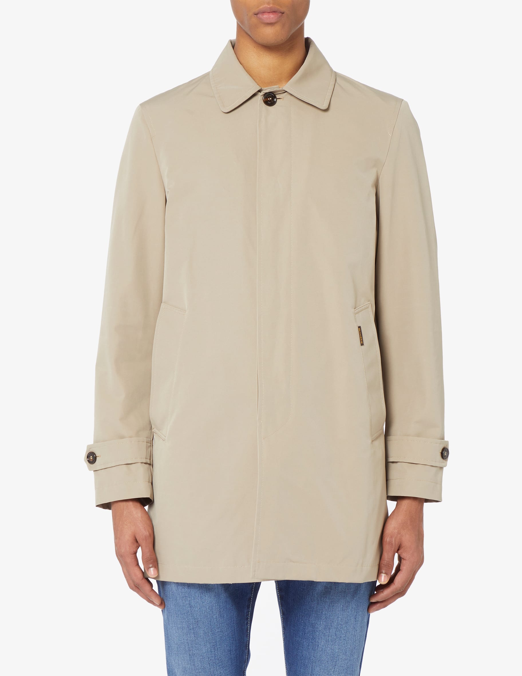 Shop MooRER Unlined waterproof cotton jacket on Rinascente
