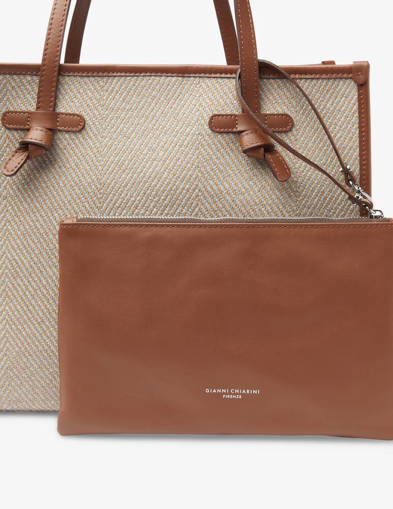 Shop Marcella Club Marcella tote bag - Beige on Rinascente