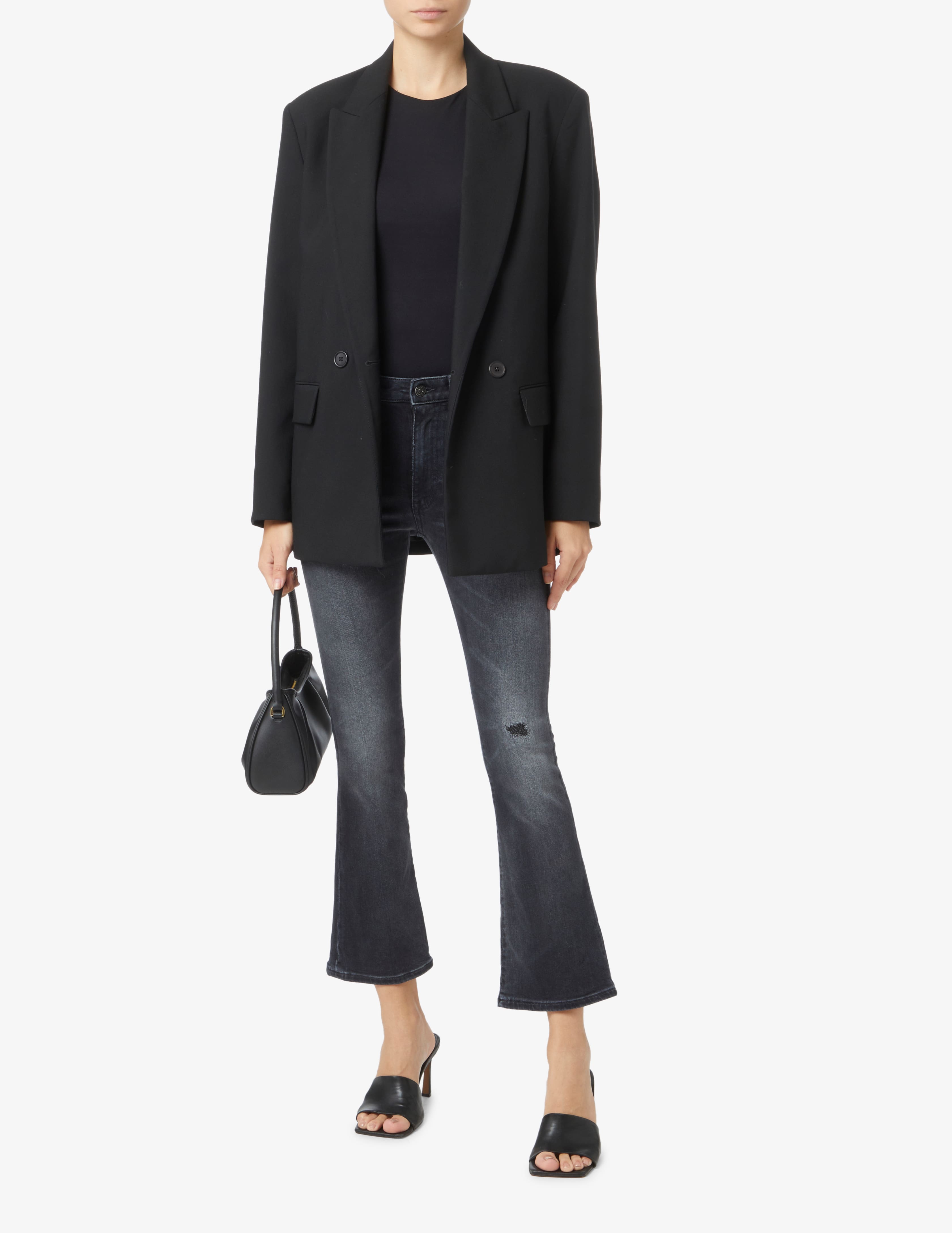 Shop Dondup Mandy jeans - Black on Rinascente