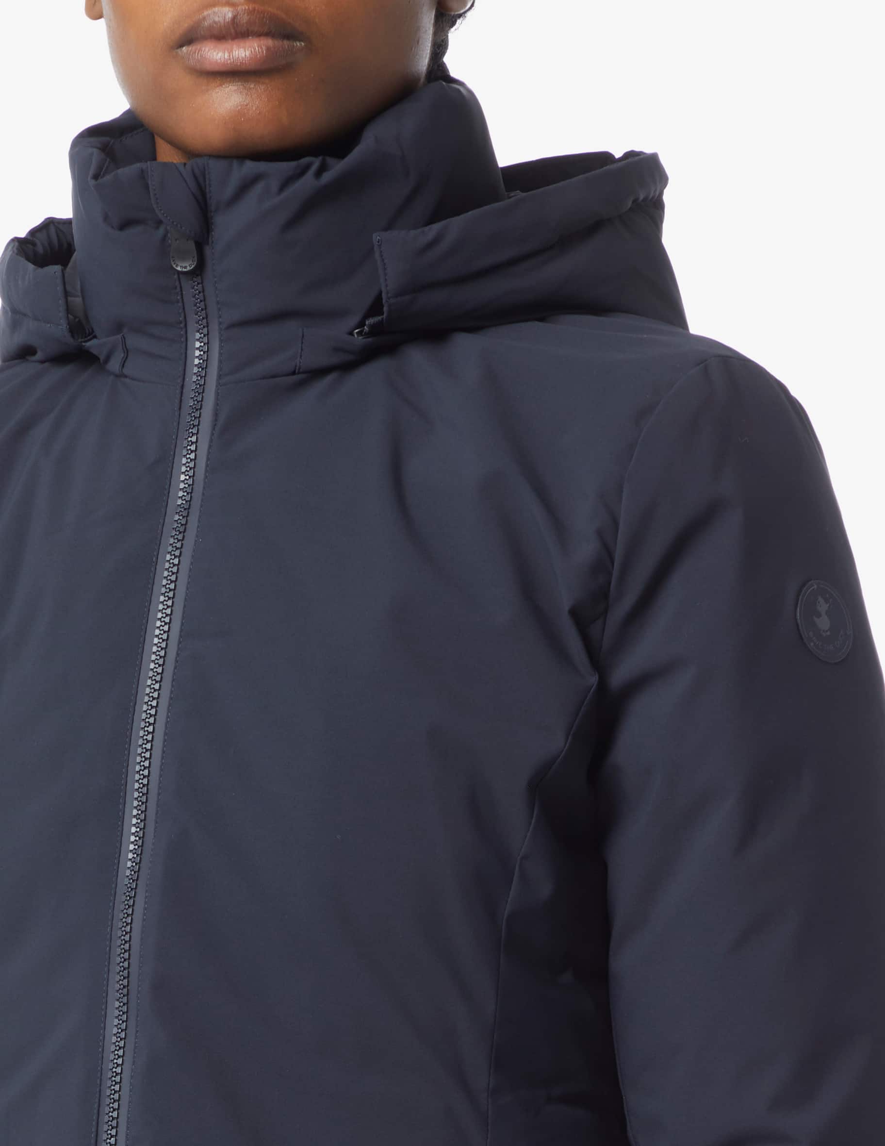 Save The Duck Rachel long hooded coat - Rinascente.it