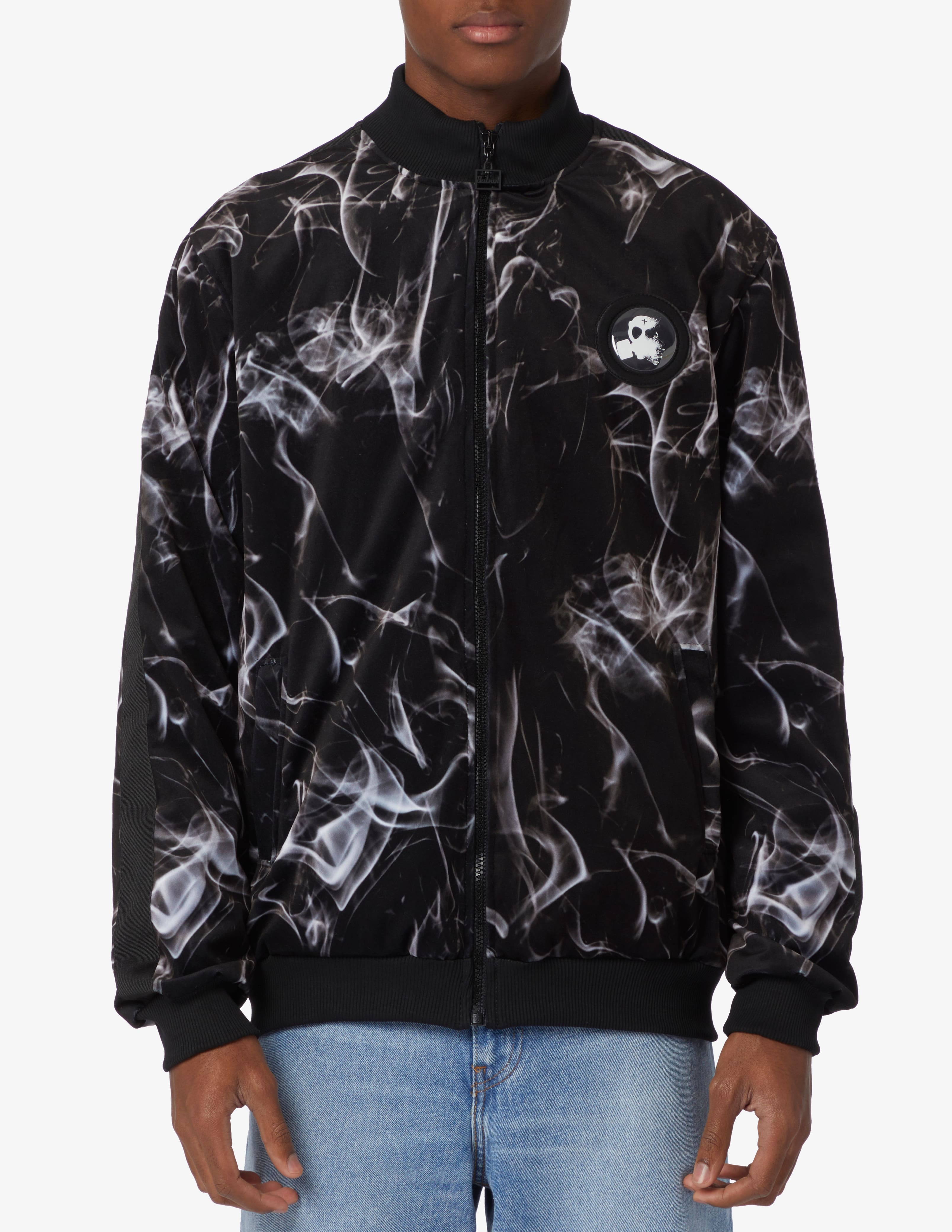 Acquista But Not Giacca tuta smoke print - Nero su Rinascente