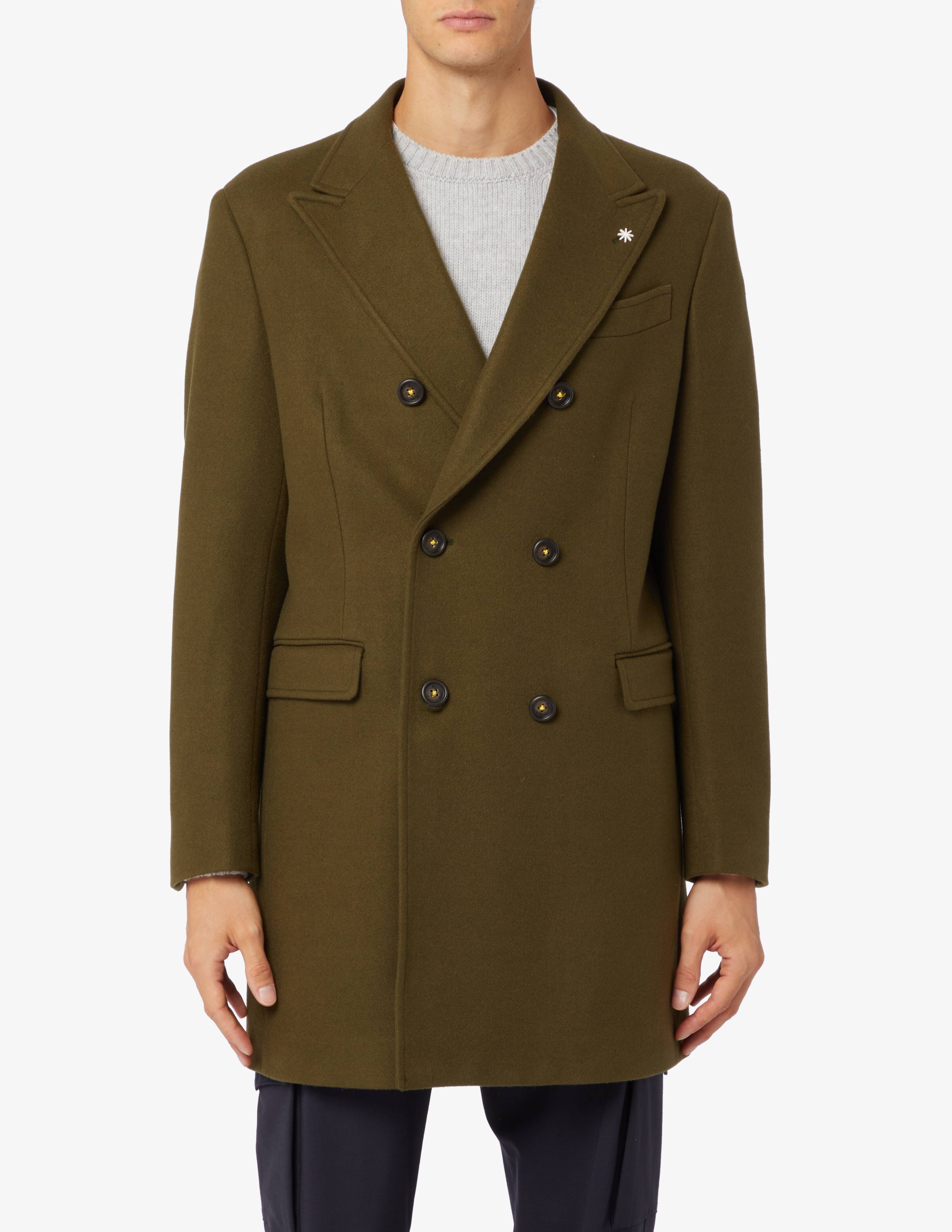 Acquista Manuel Ritz Cappotto doppiopetto panno su Rinascente