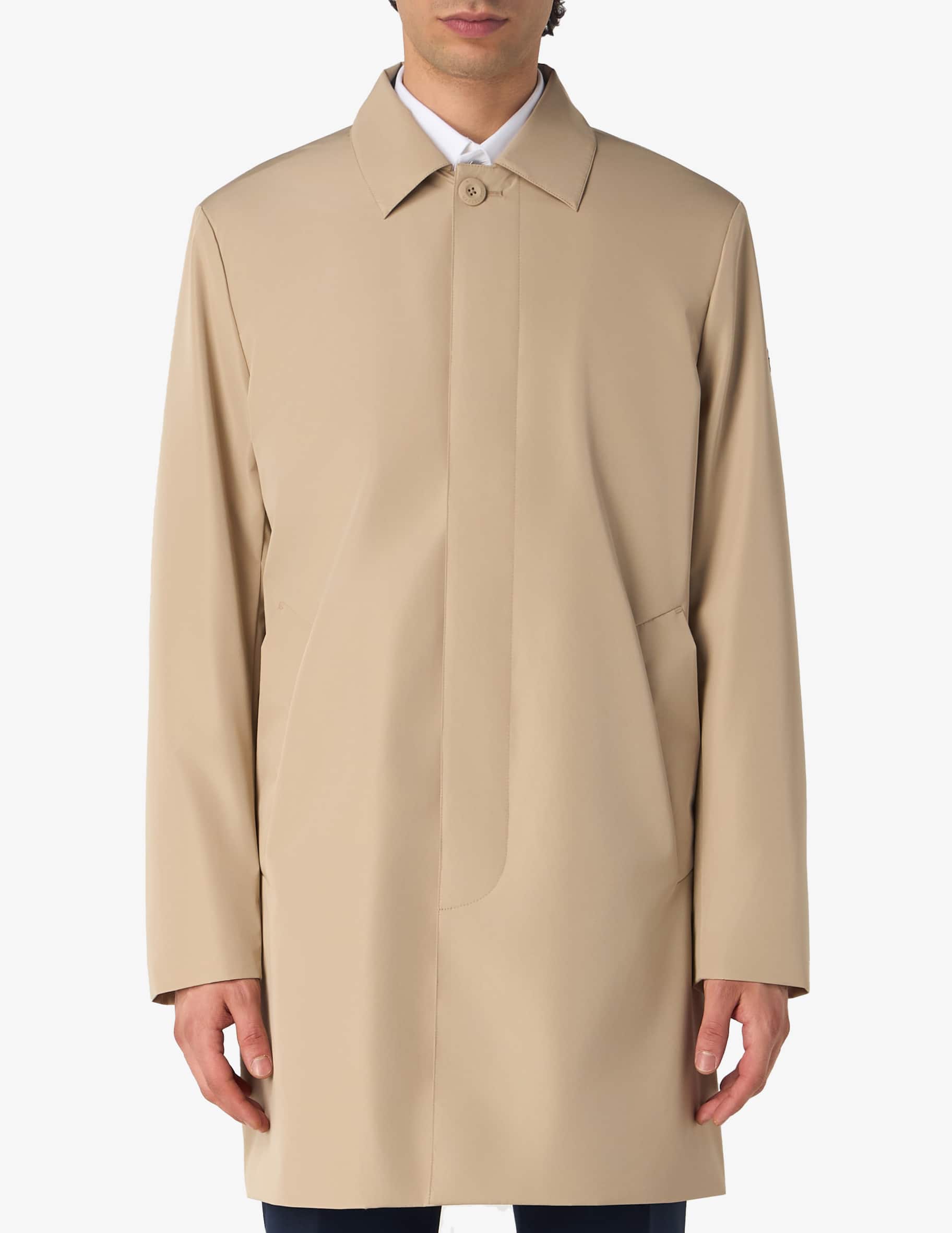 Shop Manuel Ritz Technical overcoat on Rinascente