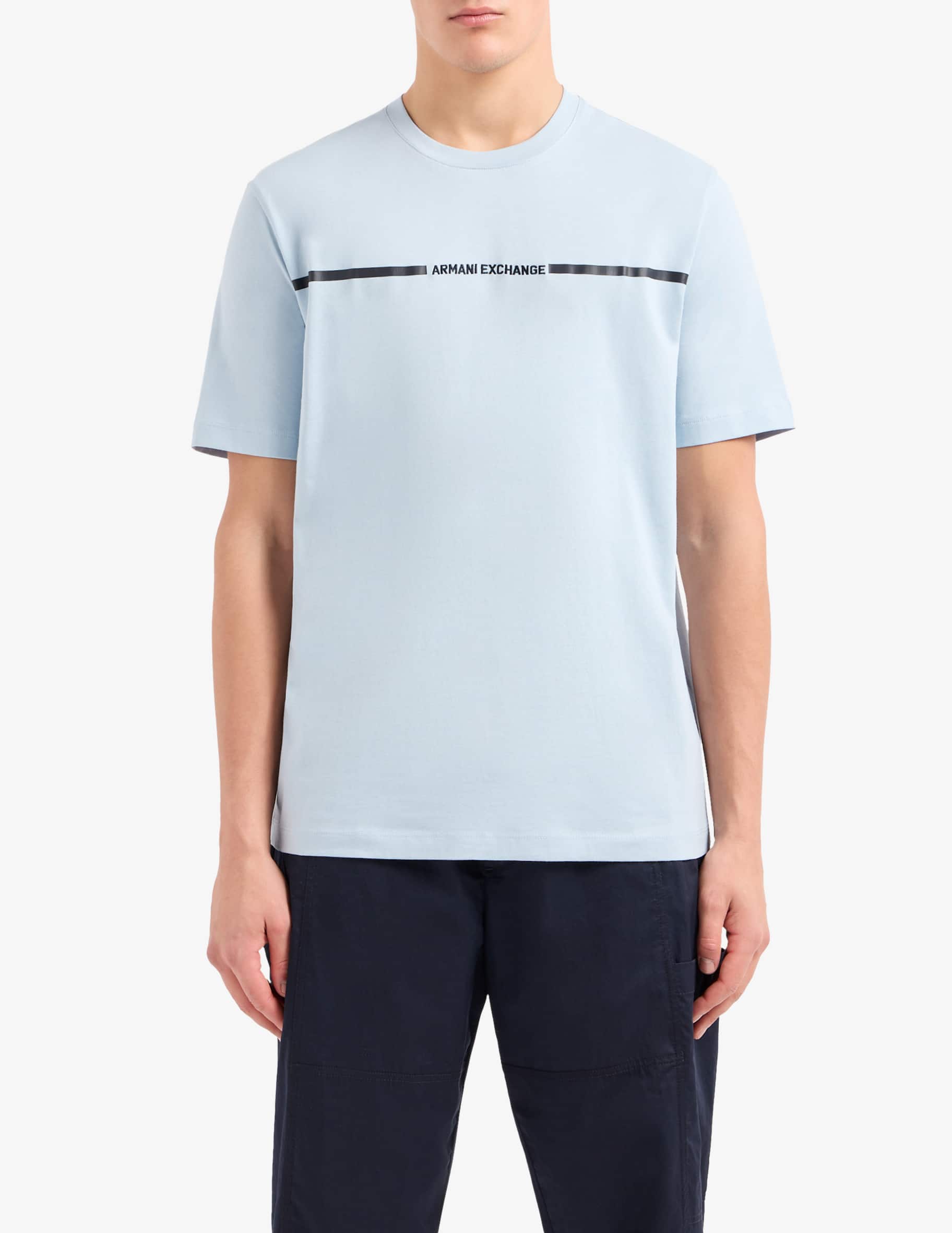 Acquista Armani Exchange Maglietta ax line su Rinascente