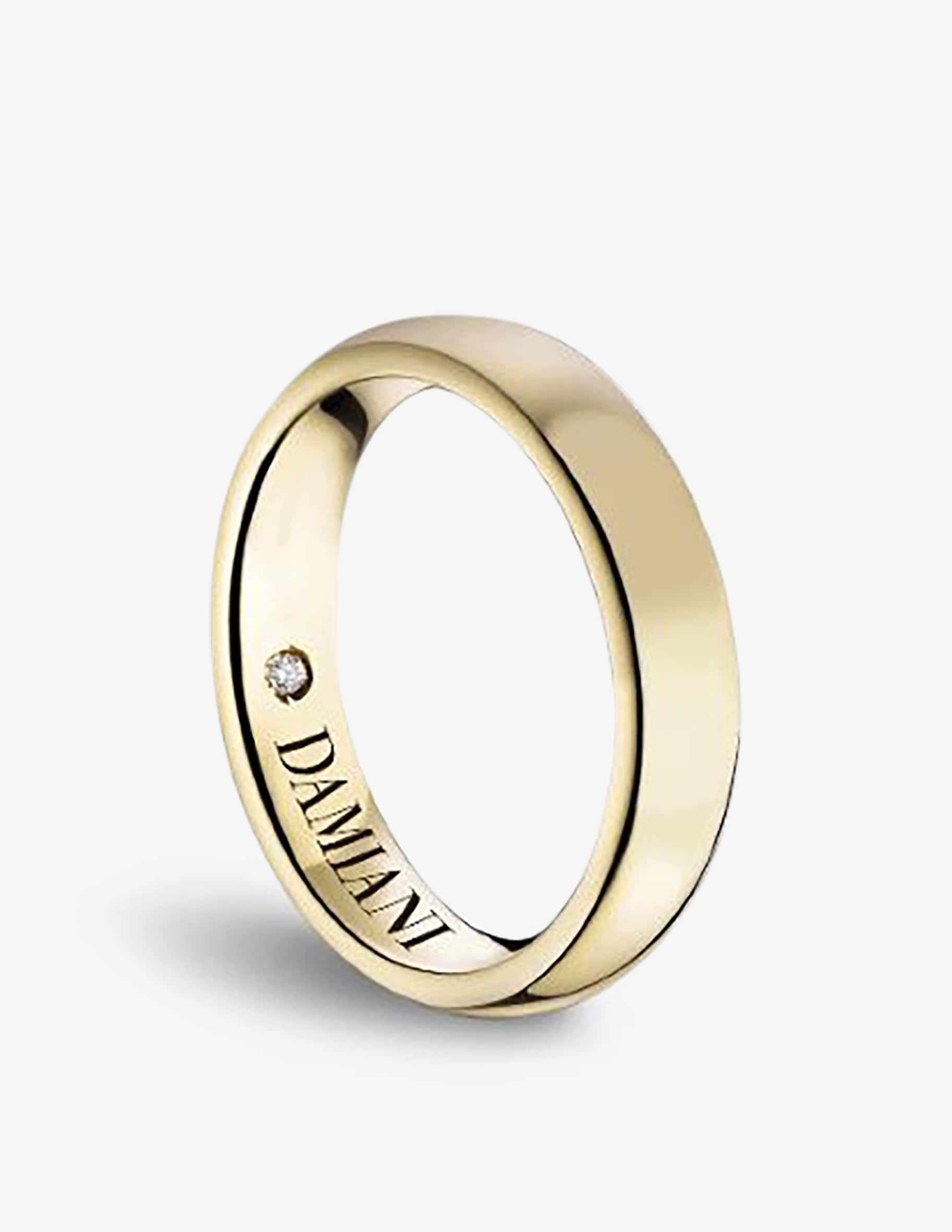 Shop Damiani Noi2 wedding ring with diamond on Rinascente