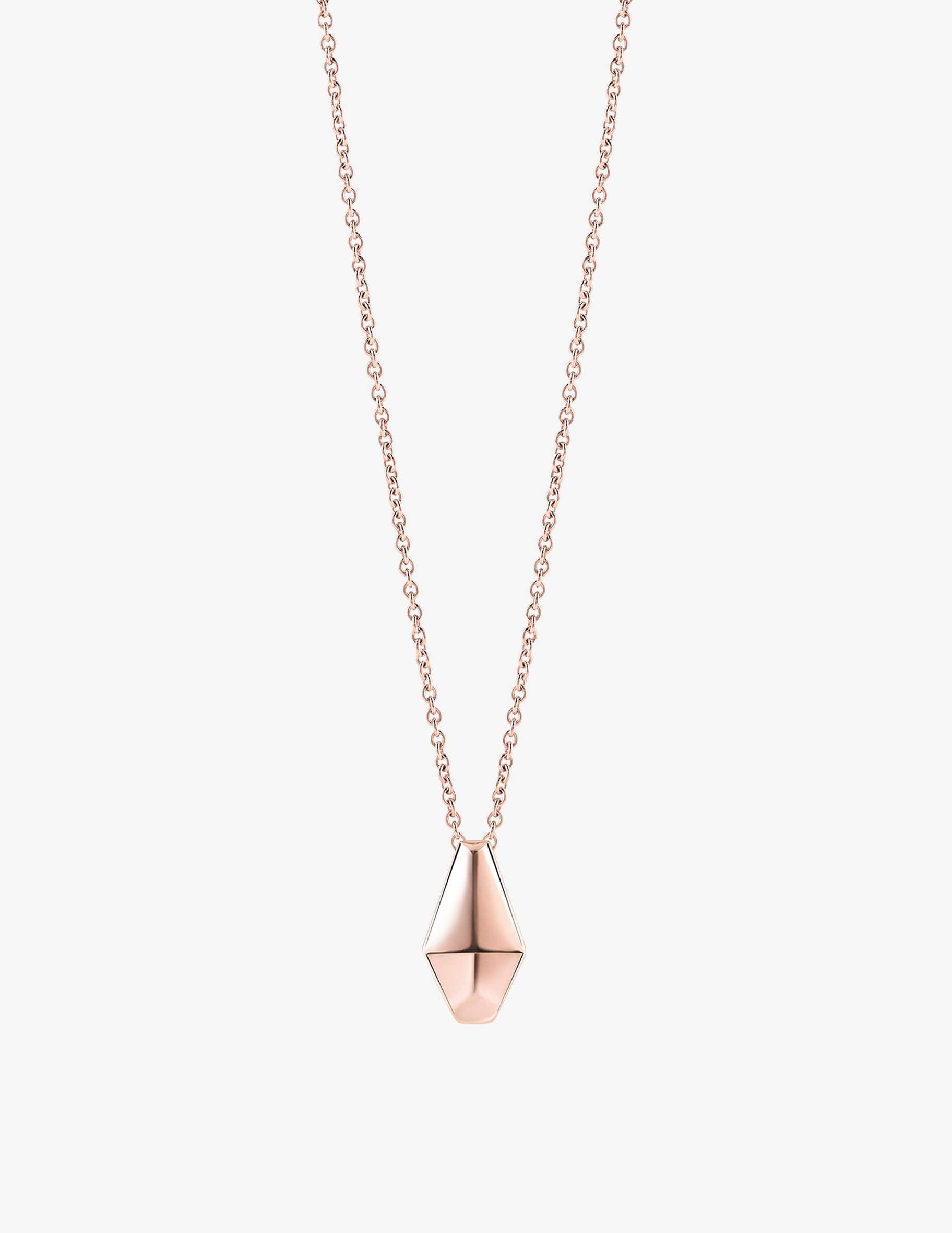 Shop Salvini Gold necklace with hybrid ceramic on Rinascente